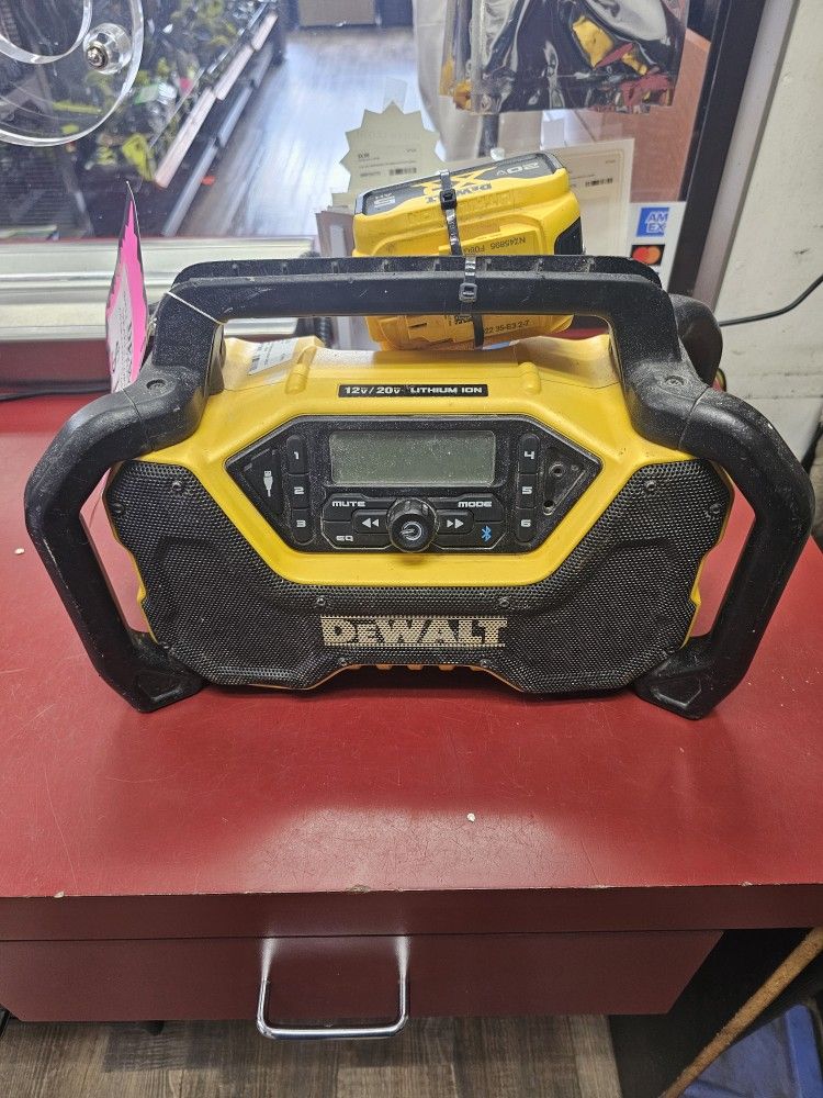 96091 Dewalt DCR028 Portable Bluetooth Speaker Corded Or 12v,20v ...