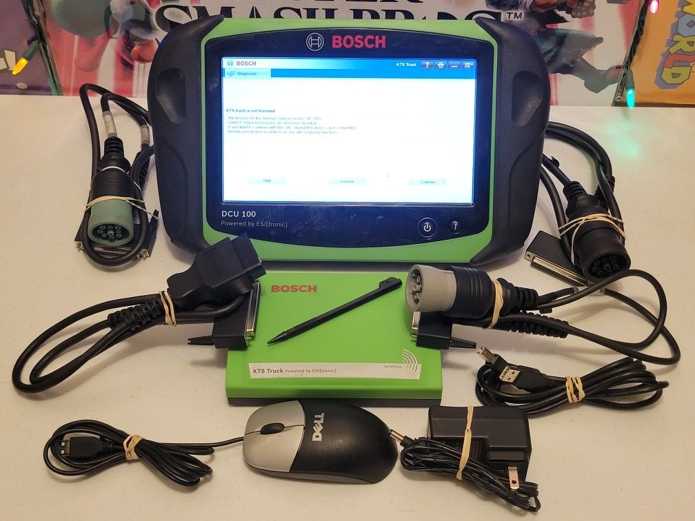 Bosch DCU100 ESI Semi Tractor Code Scanner KTS Diesel Heavy Truck for ...