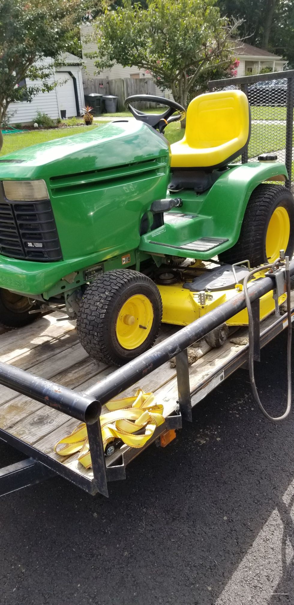 John Deere GT245 Mower 54 inch Cut 20HP for Sale in Hampton, VA - OfferUp