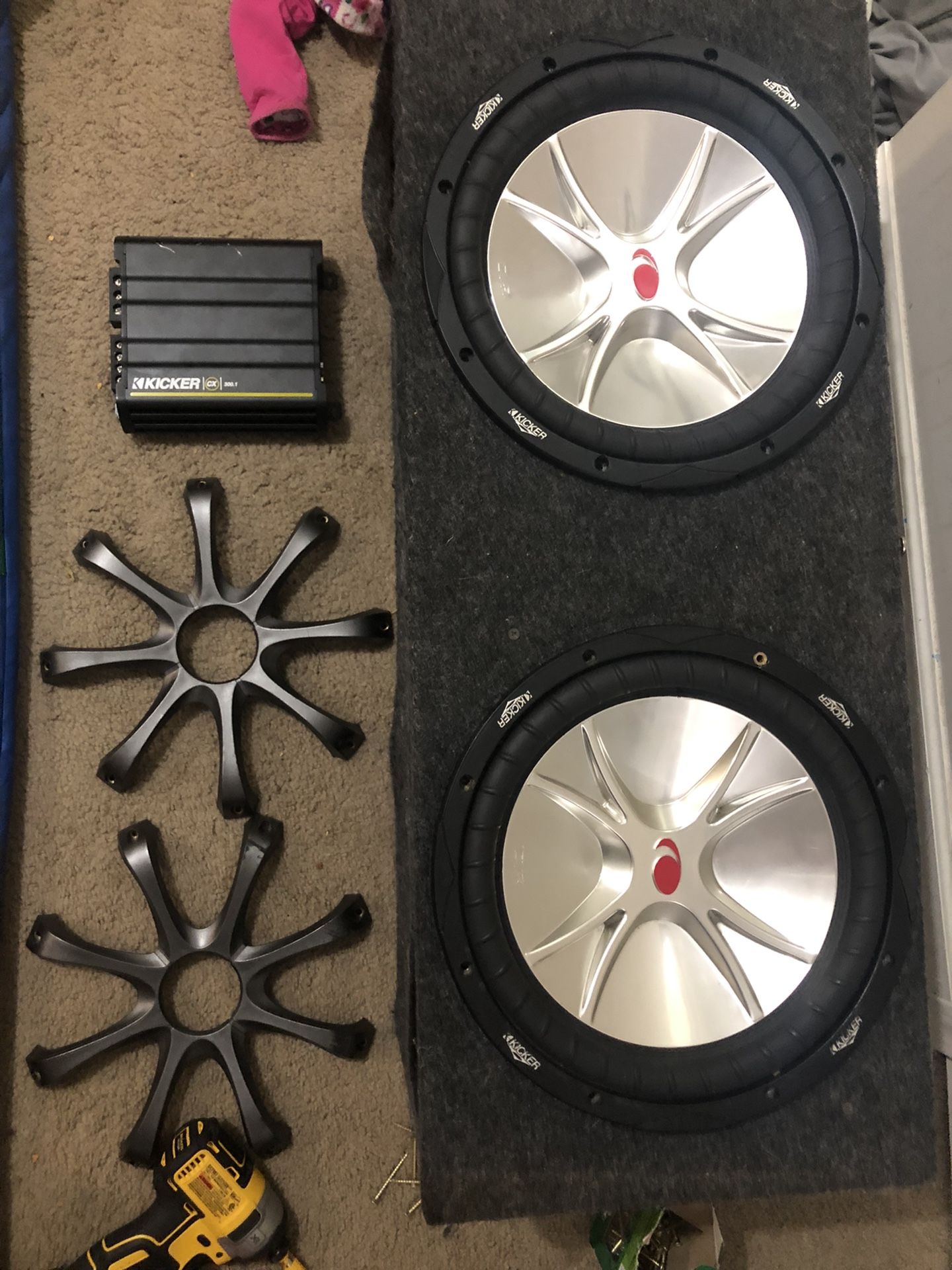 Kicker Comp VR 12’s - Subwoofer System Bundle for Sale in Westerville ...
