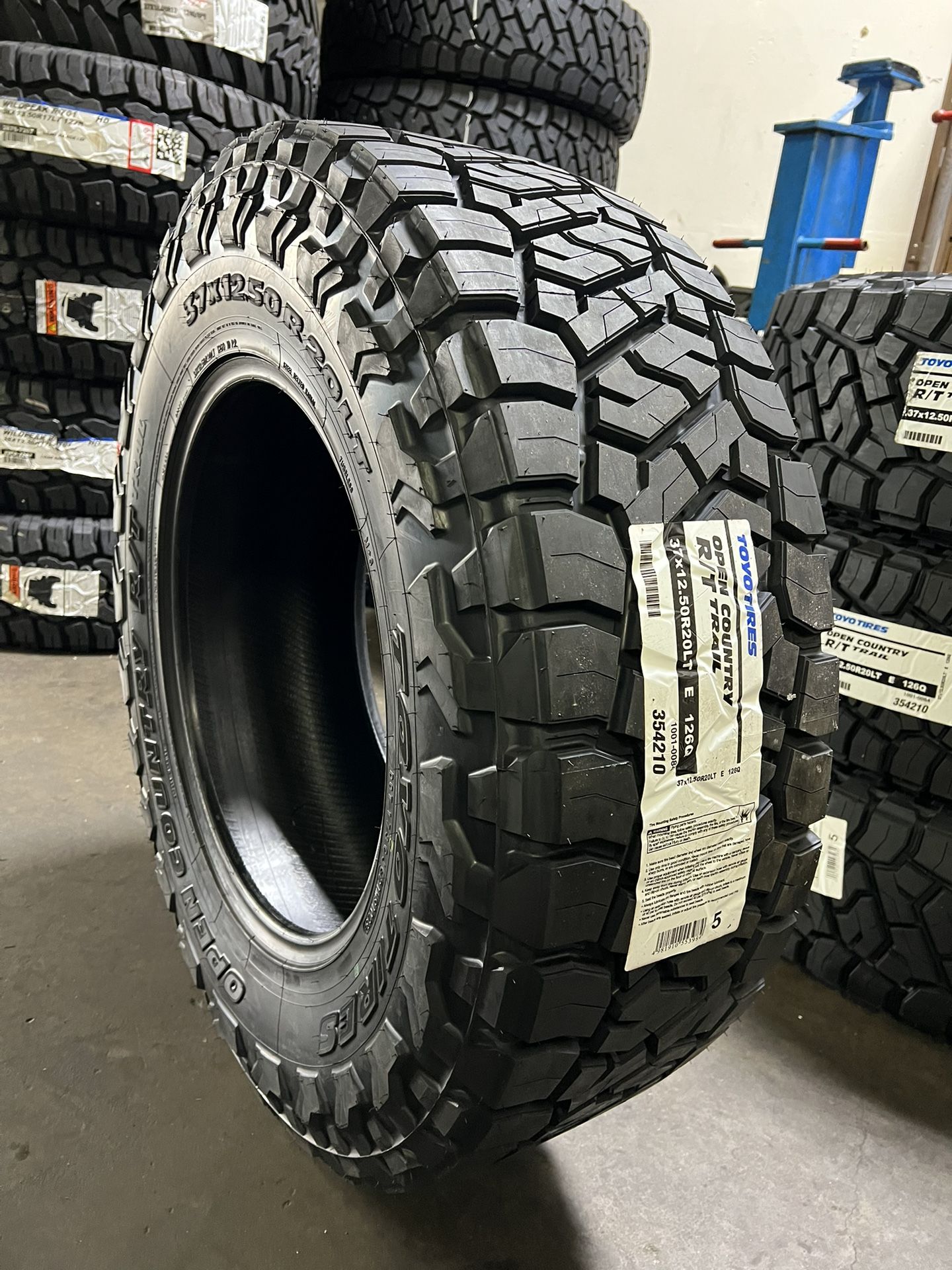 37/12.50/R20 Toyo Open Country RT TRAIL *$415 EACH SPECIAL SPECIAL ...