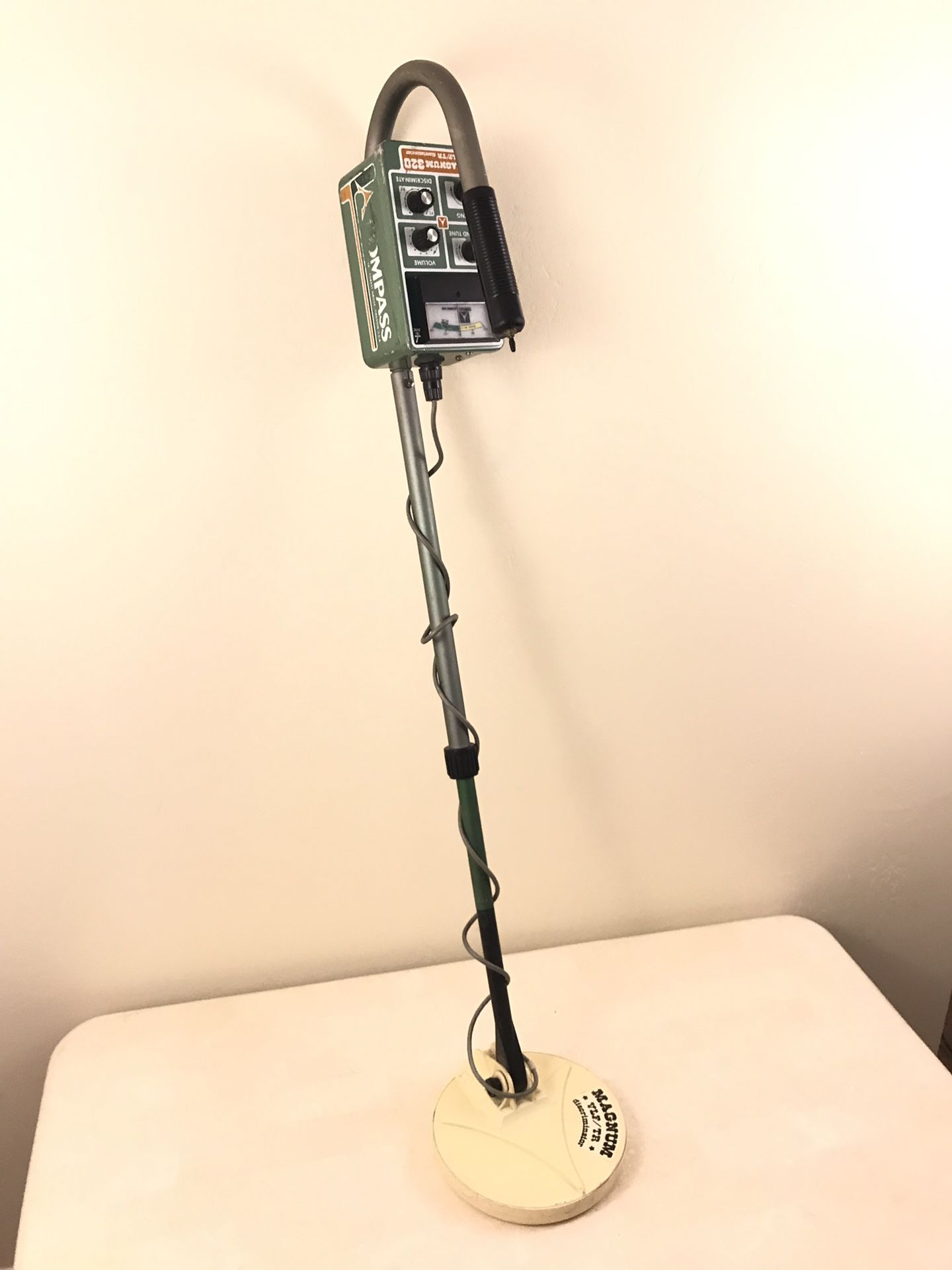 Compass Magnum 320 VLF/TR Discriminator Metal Detector Vintage 80’s for ...