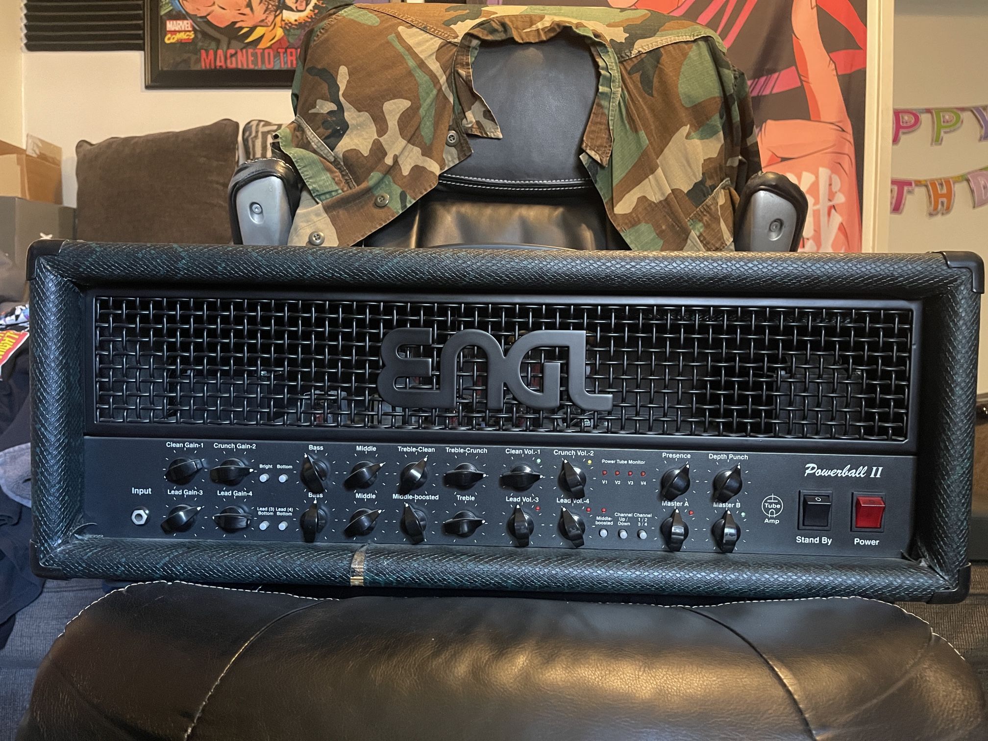 Engl Powerball 2 100 Watt Guitar Tube Amp Head for Sale in Pico Rivera ...