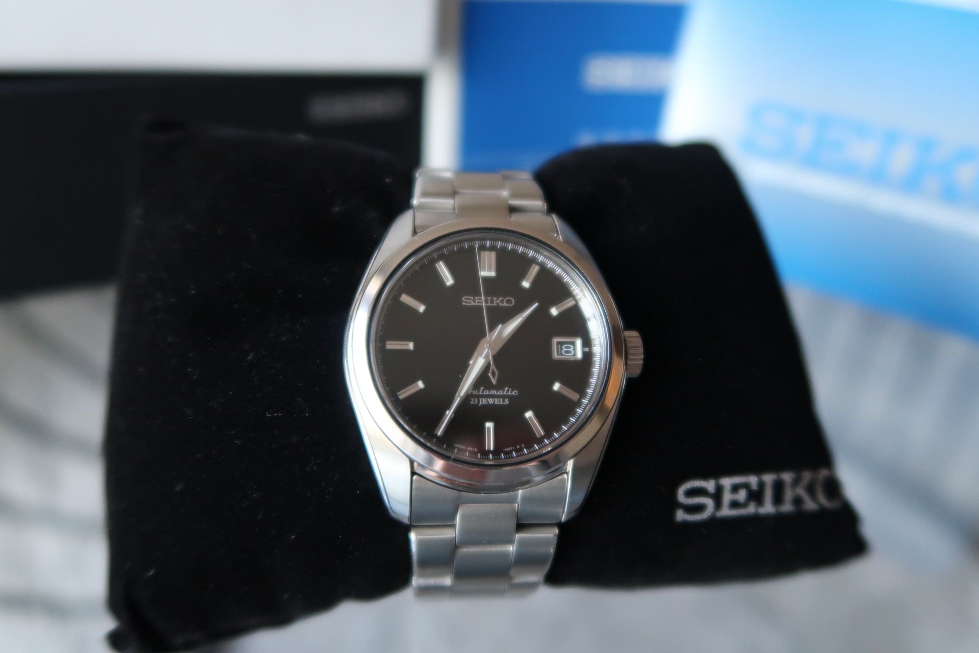Seiko SARB 033 Black Dial • Watch, Box, Papers for Sale in San Diego ...