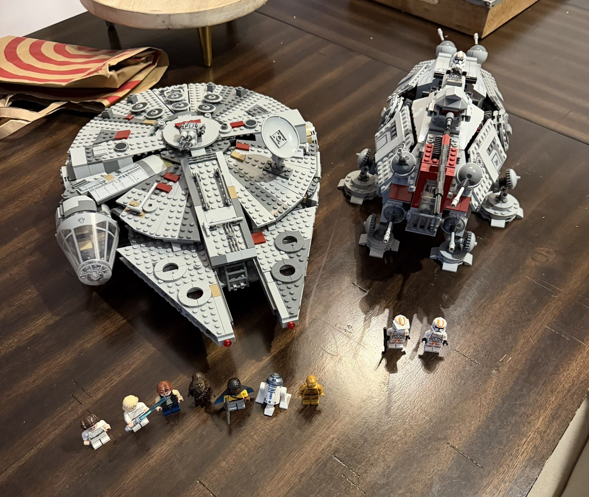 Lego Star Wars Falcon And Atte (read description) for Sale in Riverside ...