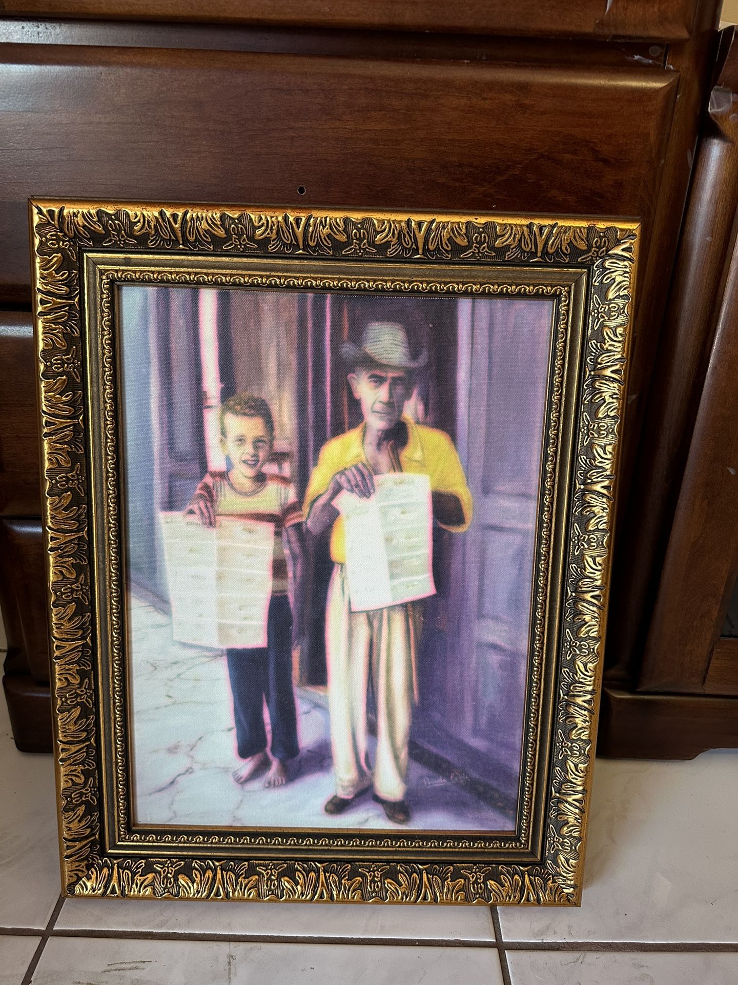 Cuban Picture With Frame for Sale in Medley, FL - OfferUp