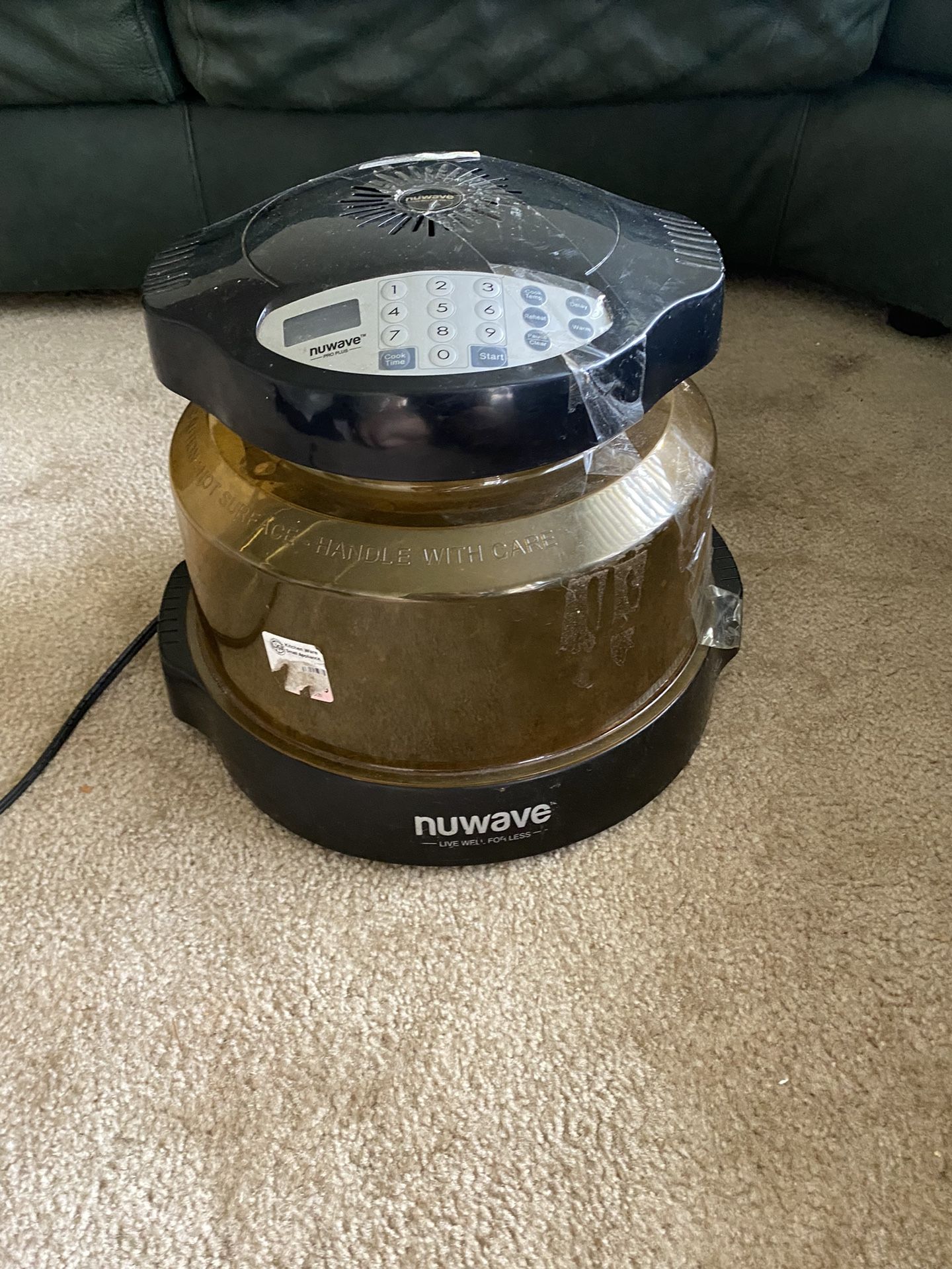 Nuwave Oven Pro Plus 20601 Upgraded Shatter Resistant Dome for Sale in ...