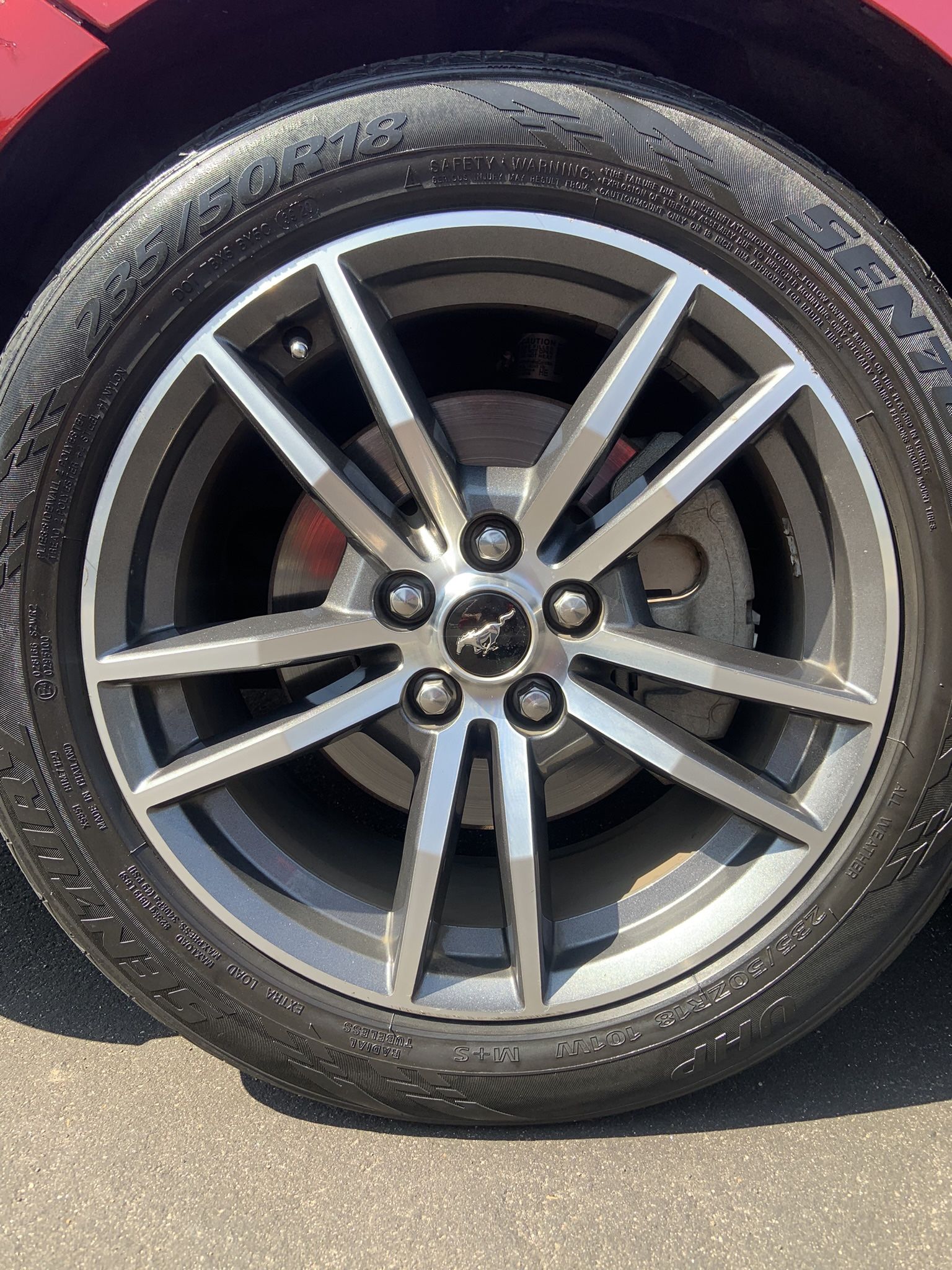 2016 Ford Mustang OEM Rims Wheels 18x8 (Please Read Description) for ...