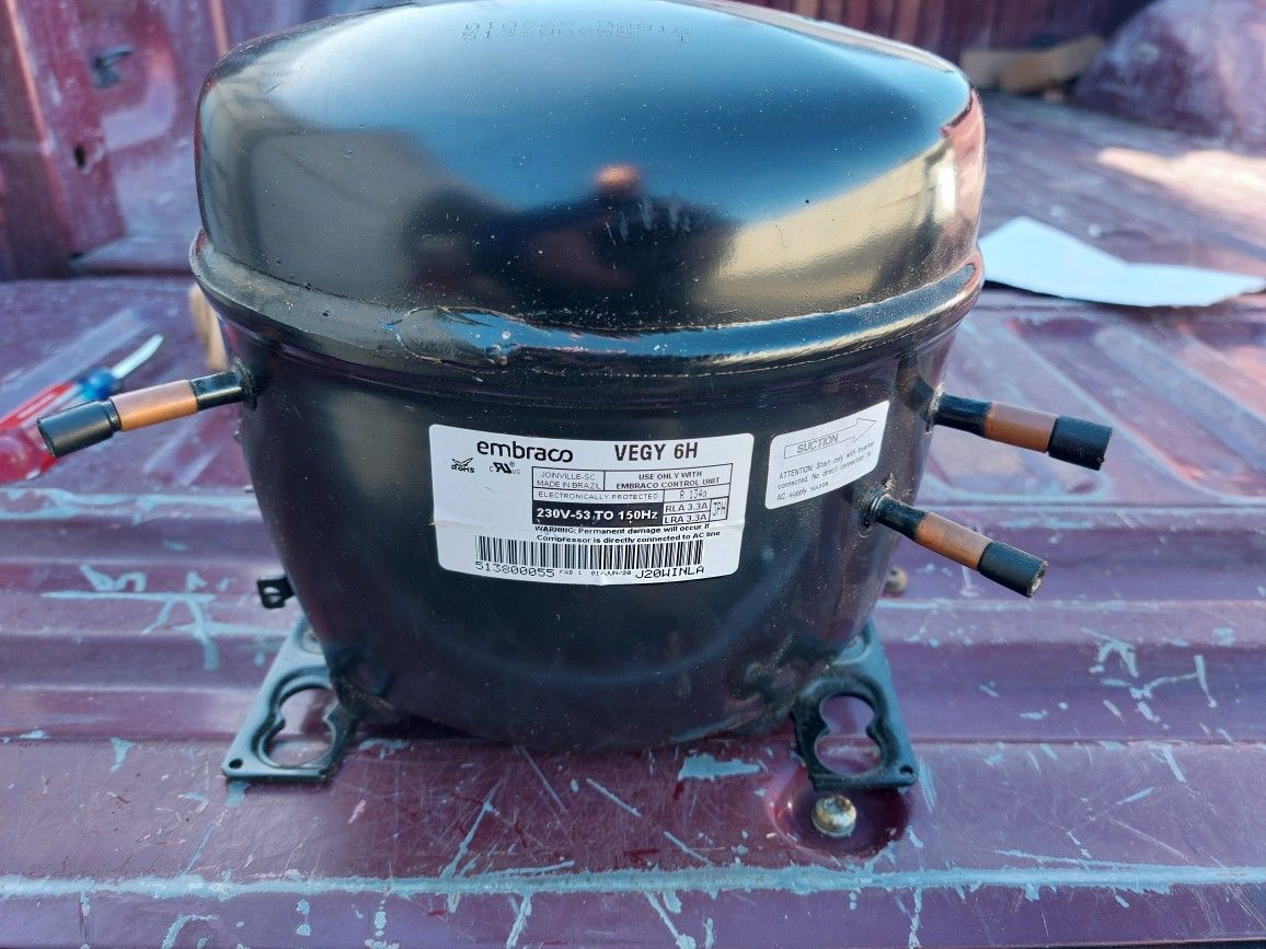 Embraco Compressor VEGY 6H WR87X10199 for Sale in South Gate, CA - OfferUp
