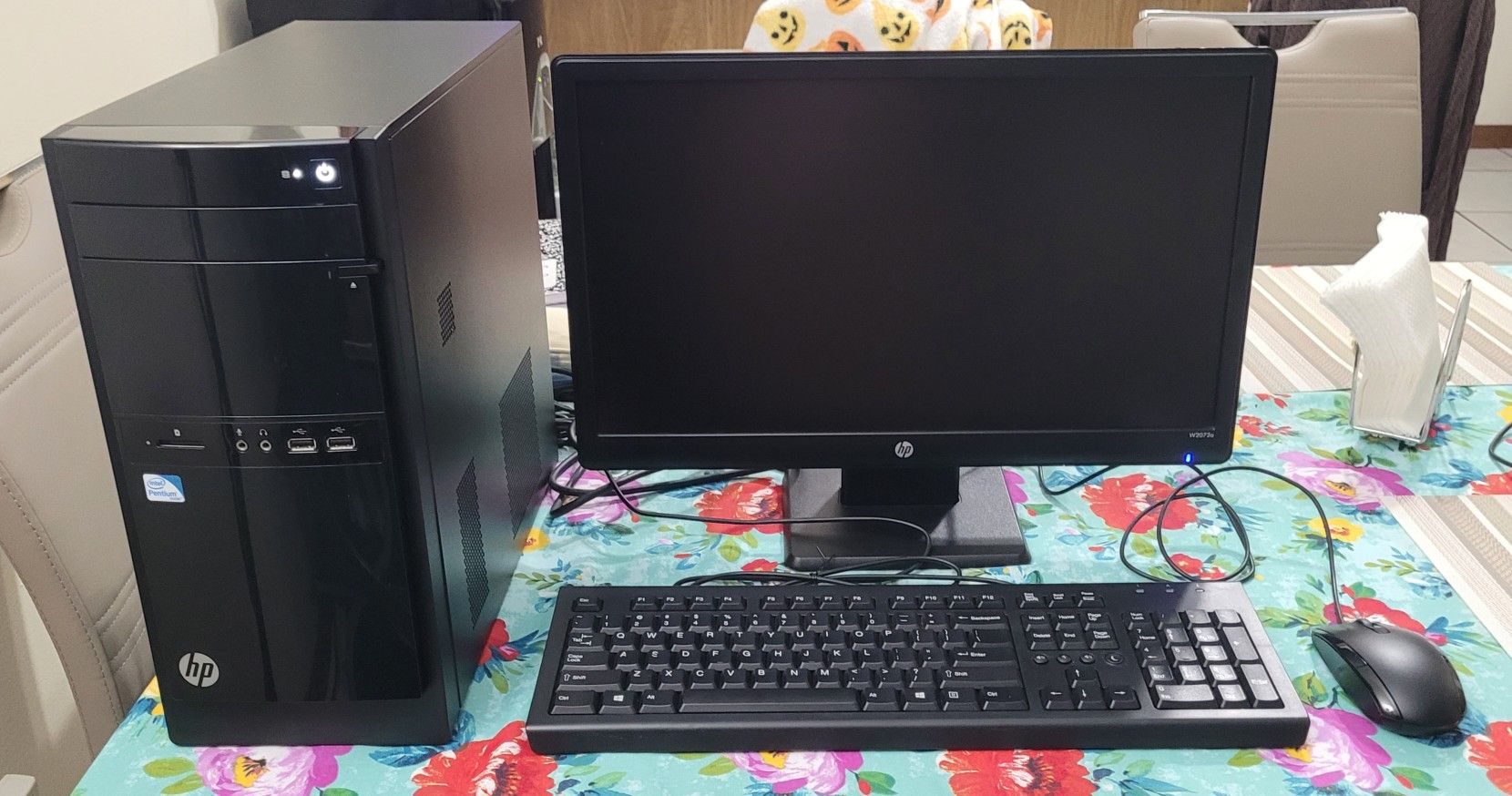 HP 110 DESKTOP COMPUTER CPU G 2020T 2.50 GHZ RAM 16GB SSD 1TB Wind. 10 ...