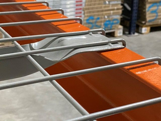 42x46 Pallet Rack Wire Decks For Sammons Racking C Channel, Box or Step ...