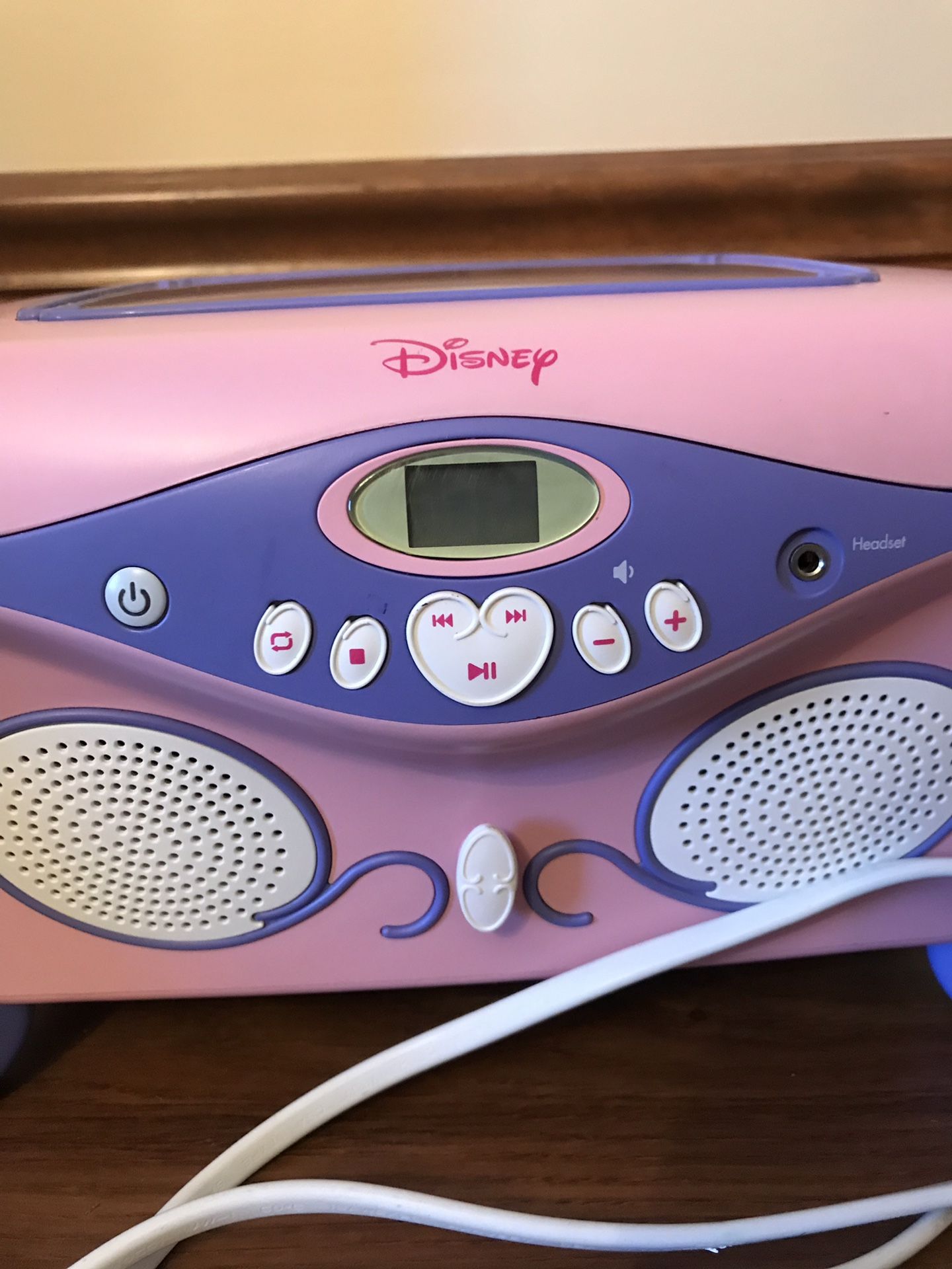 Disney Princess Portable Cd Player