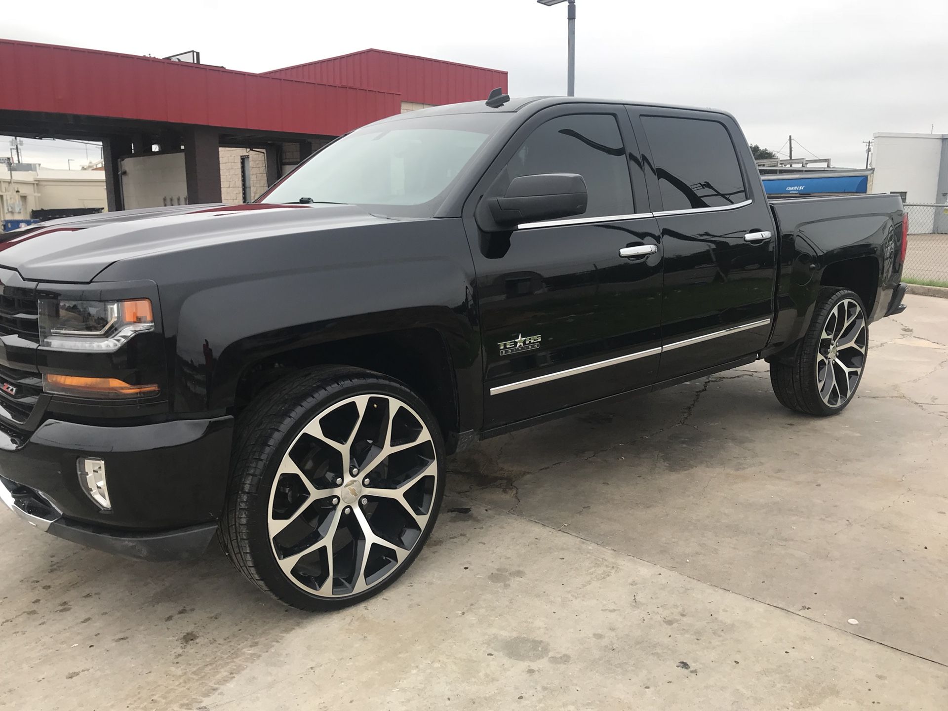 2014 silverado ltz 26 replicas leather seats 60k miles for Sale in ...