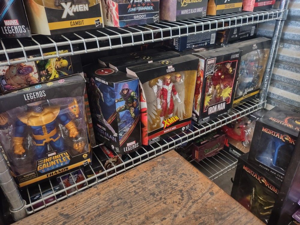 Marvel Legends Mortal Kombat Star Wars Spawn Power Rangers for Sale in ...