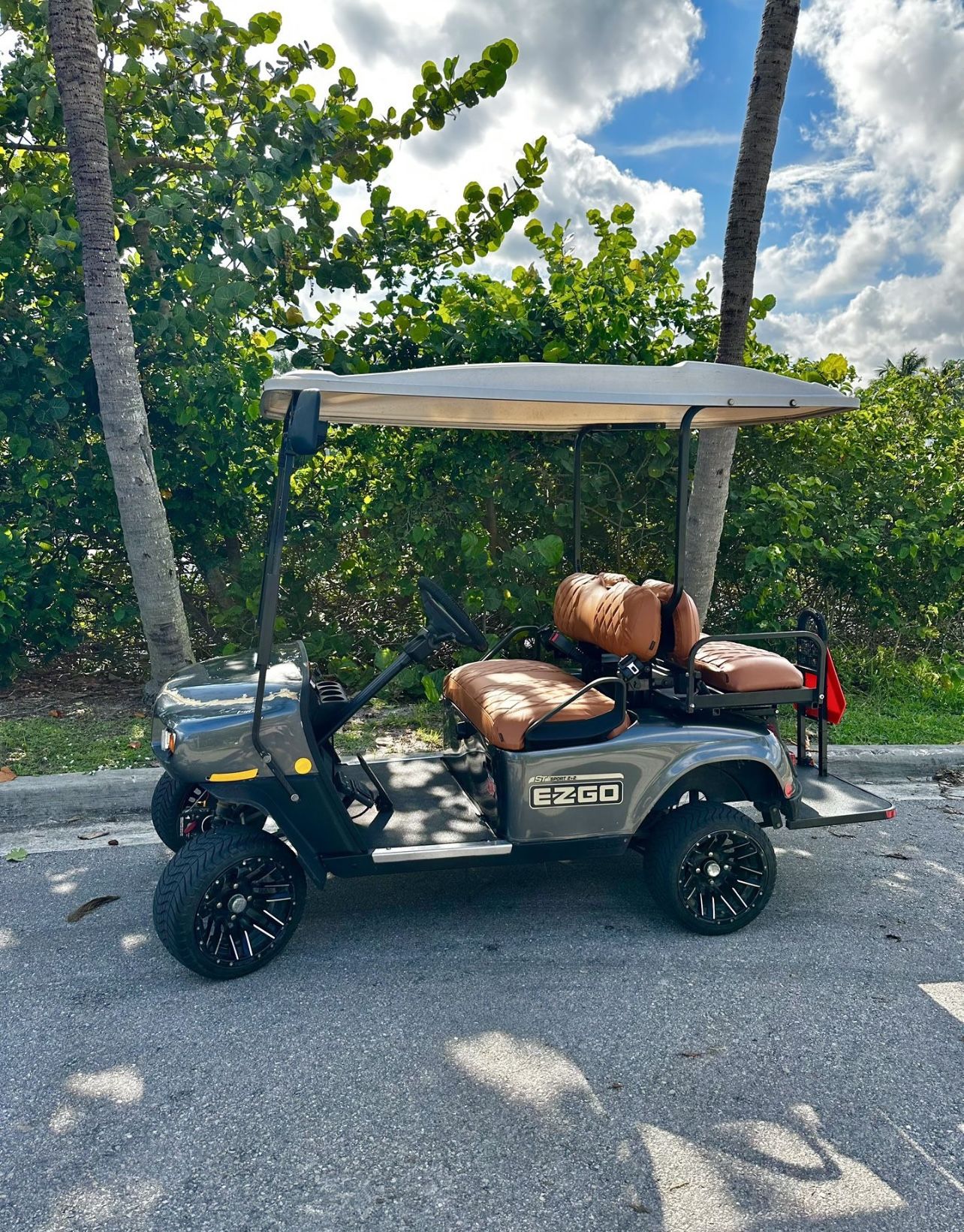 2008 EZGO St Sport 2+2 Gas Golf Cart Street Legal Ready Great Reliable ...