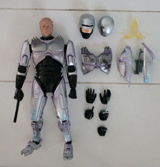 Mafex RoboCop Oldboy Customs Painted Head Sculpt ONLY for Sale in ...