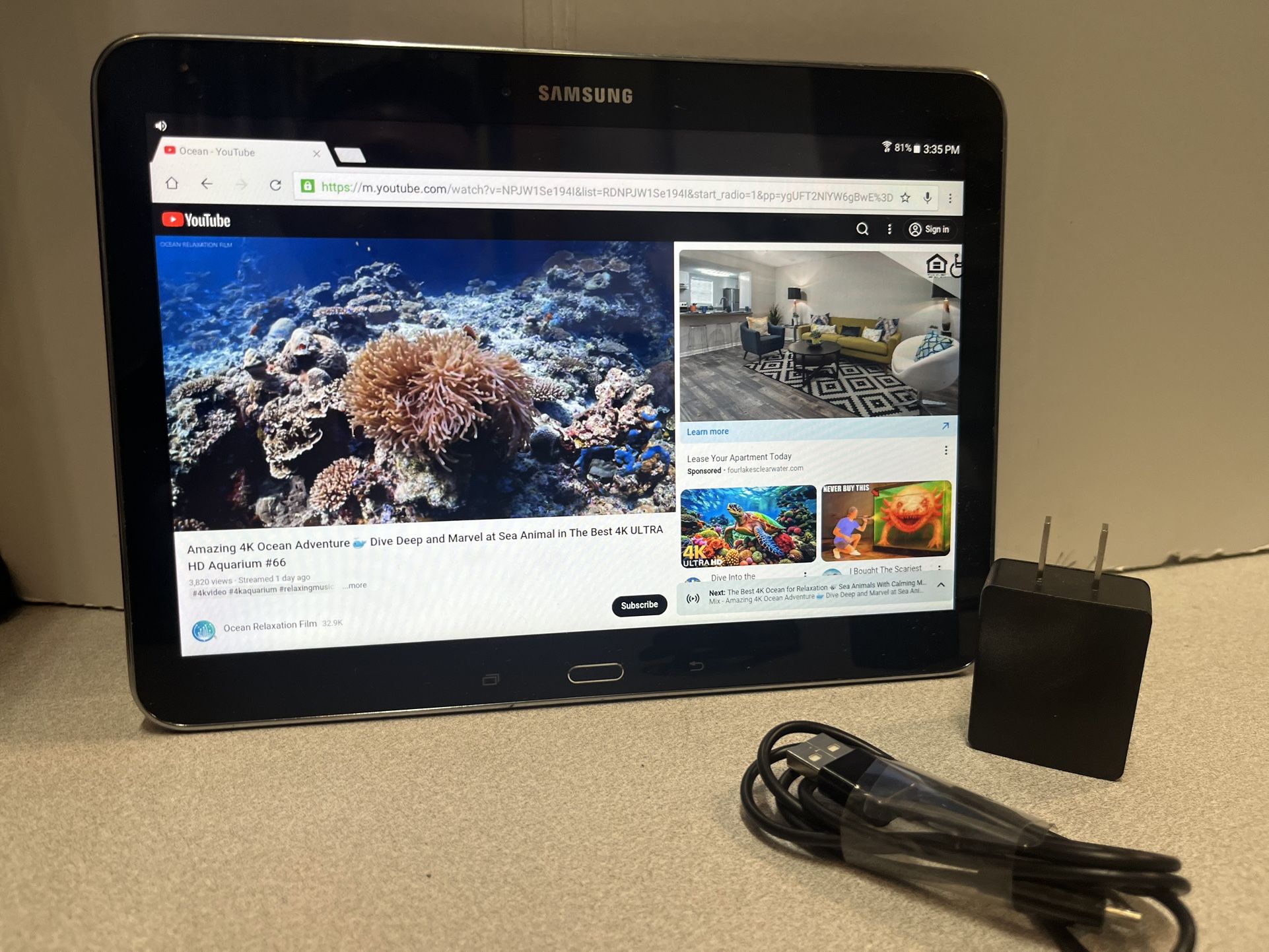 Samsung Galaxy Tab 4 SM-T530NU 10.1” 16GB android Wi-Fi tablet for Sale ...