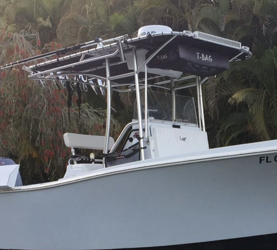 T-Top Frame For Center Console for Sale in Pompano Beach, FL - OfferUp