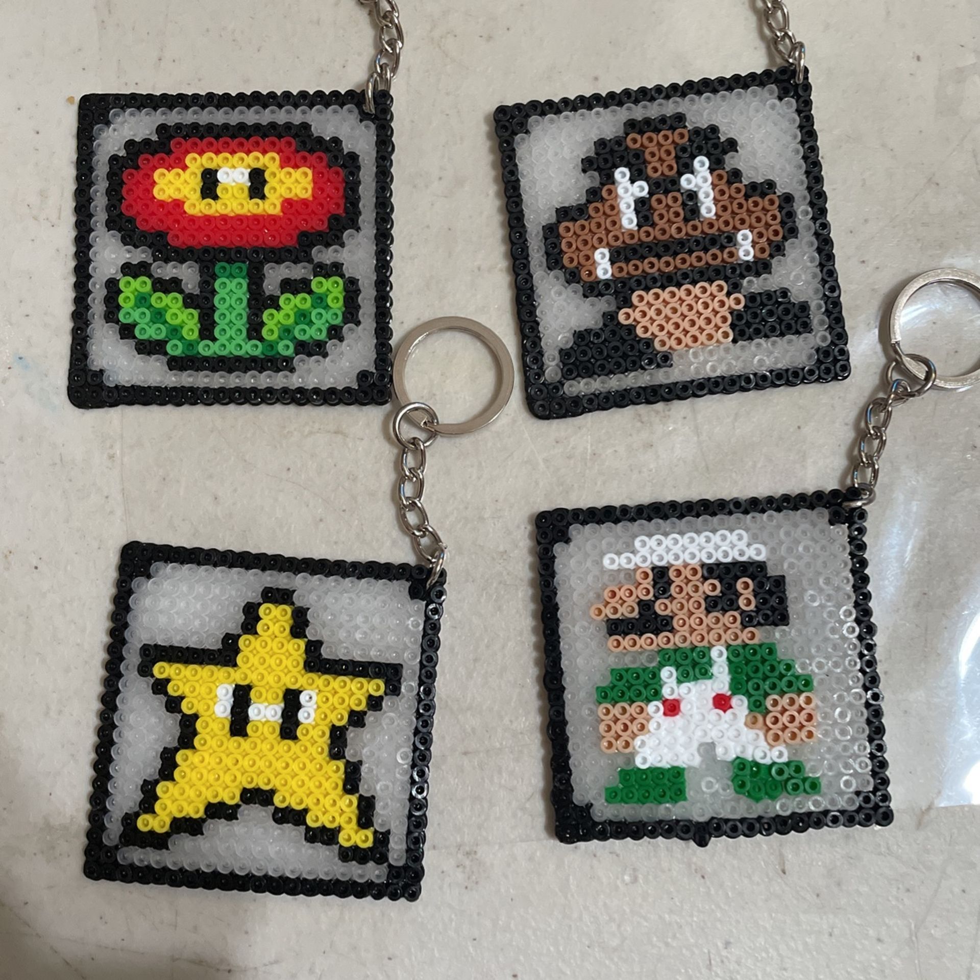 Melty Beads Keychain