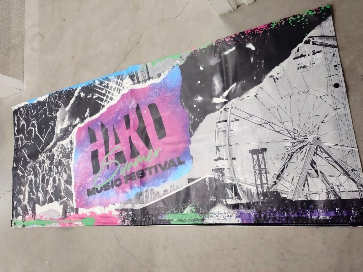 Music Festival Tarp 81 Inch By 66 In $45 for Sale in Las Vegas, NV ...