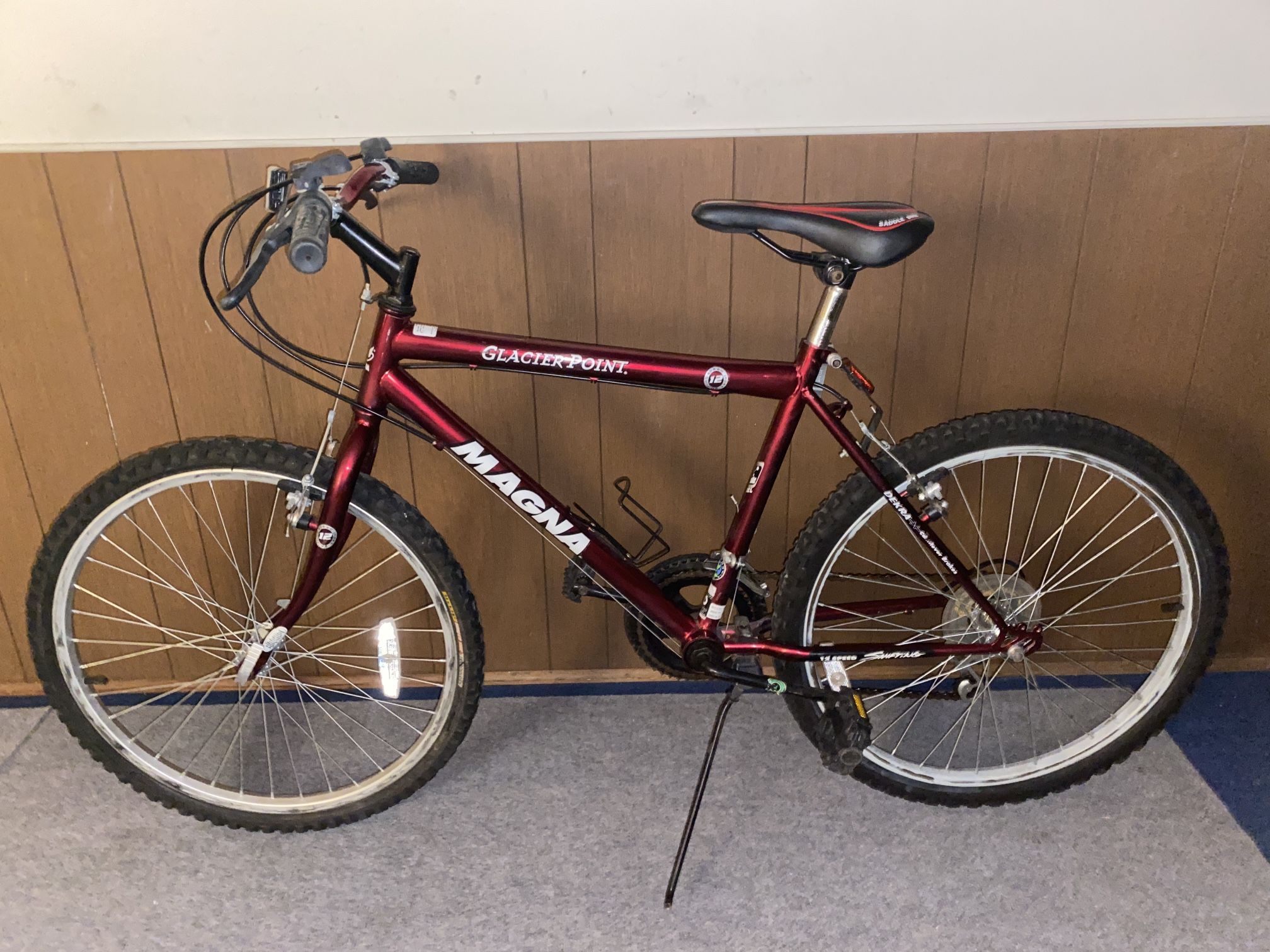Men’s Red Magna Glacier Point Mountain Bicycle Bike for Sale in ...