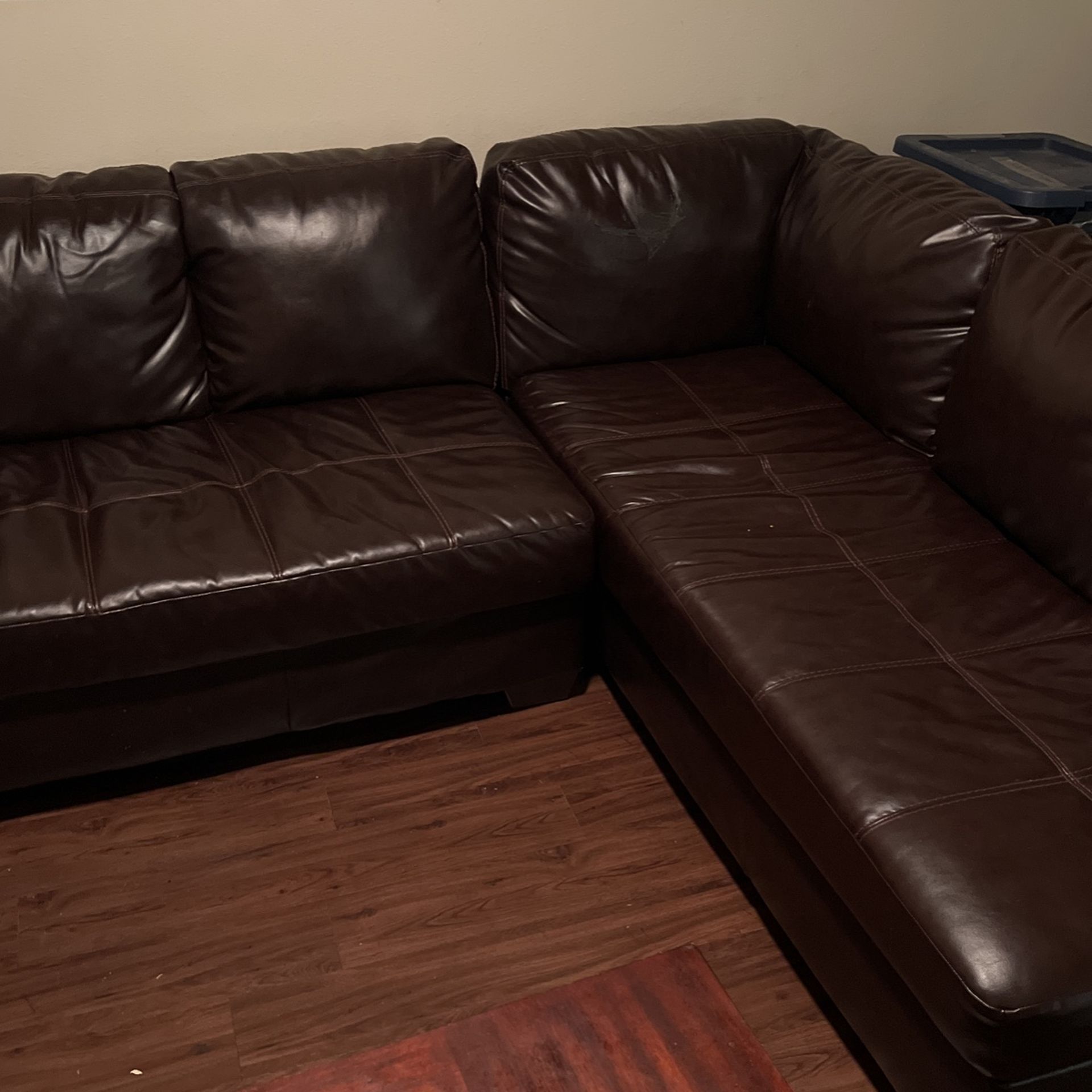 Leather Sectional Couch for Sale in San Antonio, TX - OfferUp
