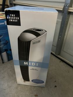 Sharper image midi silent air purifier store