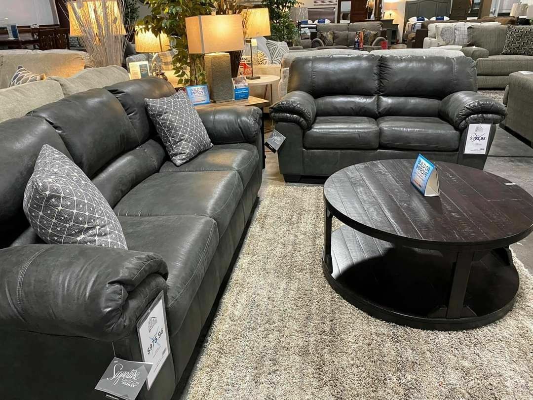 Bladen Slate Living Room SetSofa loveseat couch sectional ask price Furniture
