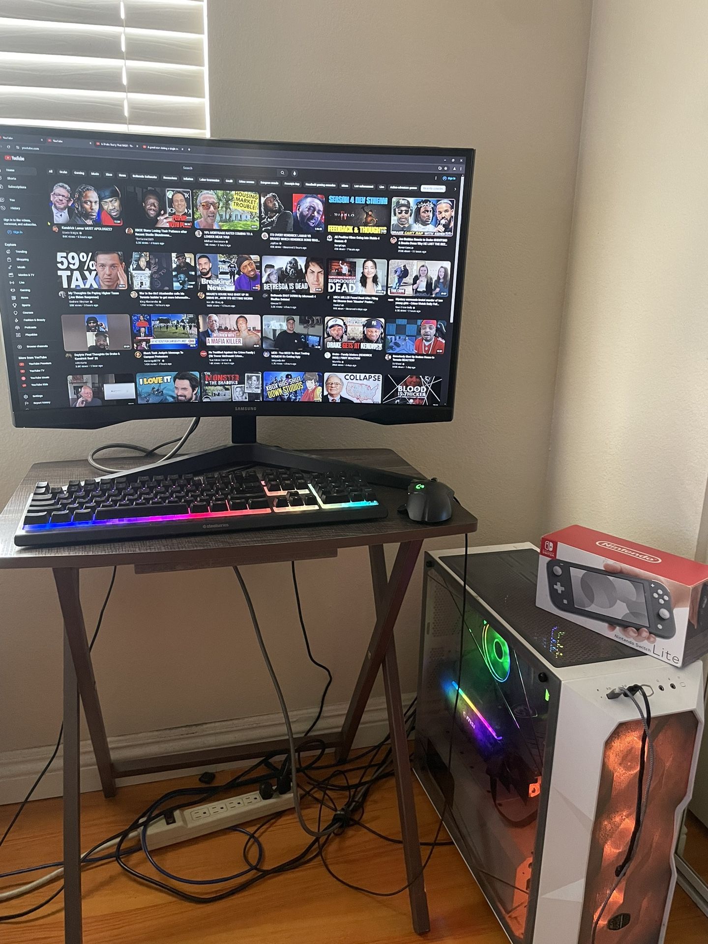 Full PC Set Up - 3070ti - 144hz Samsung Monitor for Sale in Riverside ...