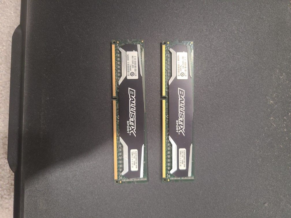 8GB 2x4GB DDR3 Memory Stick RAM Ballistix Sport for Sale in Rossmoor ...