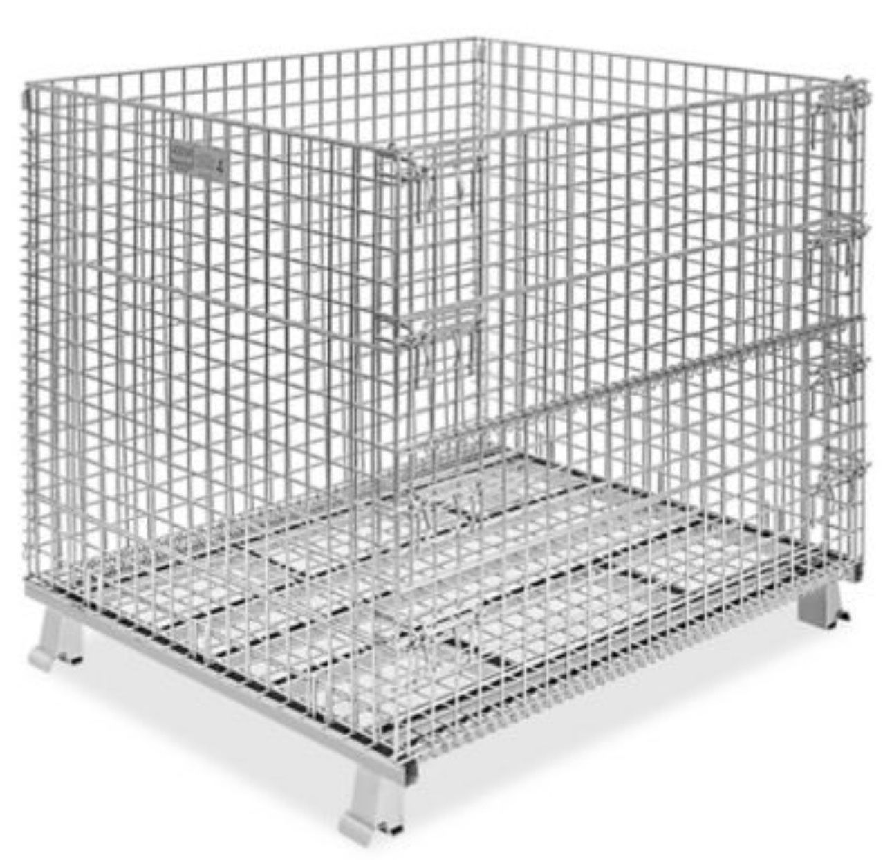 FREE – Uline Collapsible Wire Storage Crates (Heavy-Duty Industrial ...