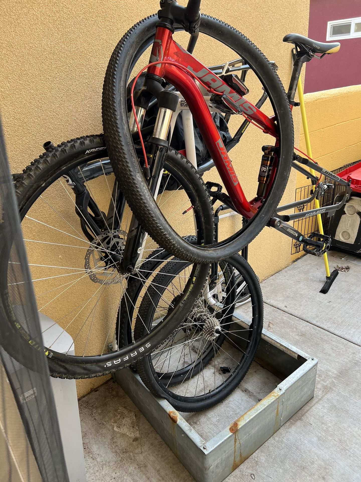 Bike Stand Plan/single Bike Stand Plan/apartment Bike Stand