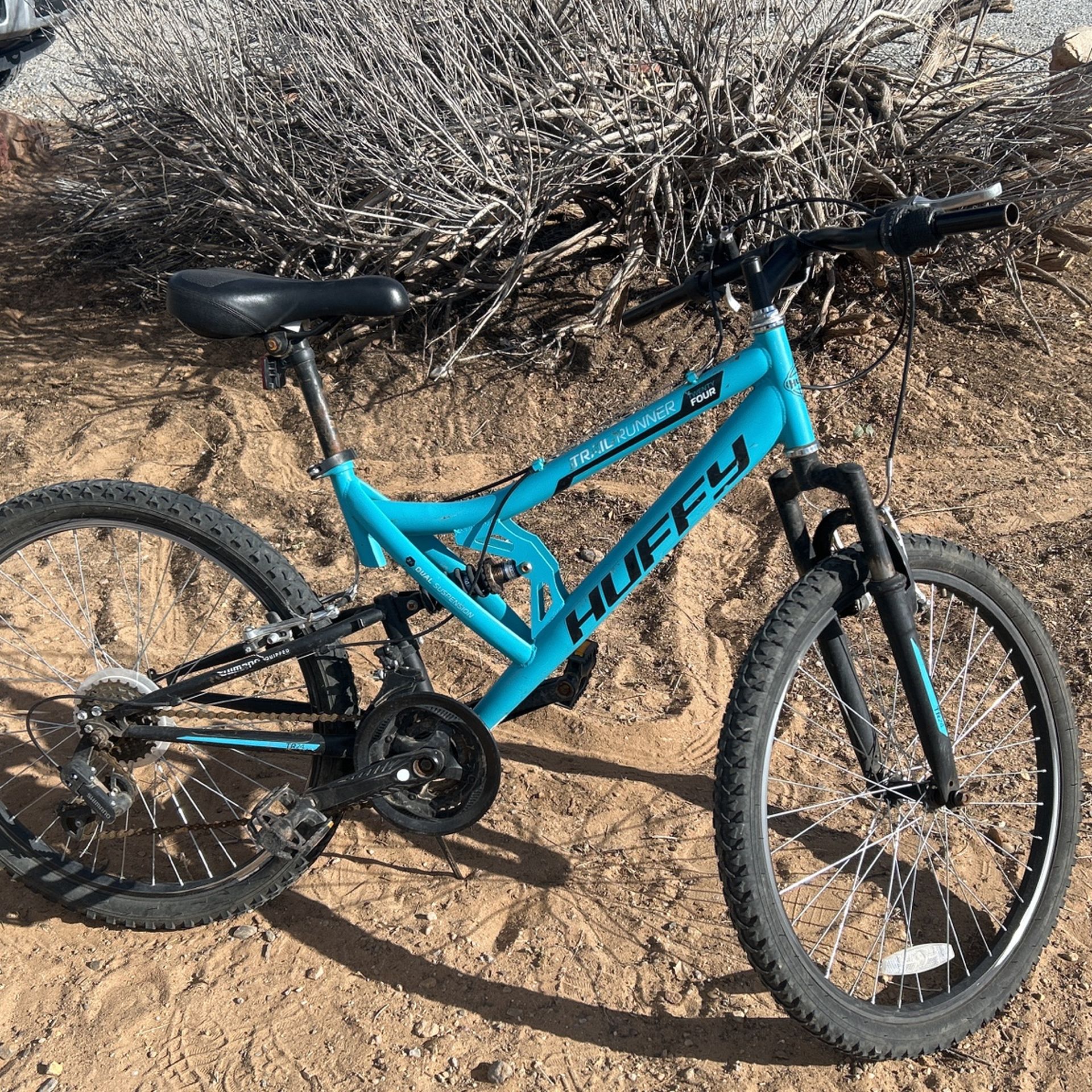 Huffy Trail Runner Twenty four: Blue Mountain Bike for Sale in ...