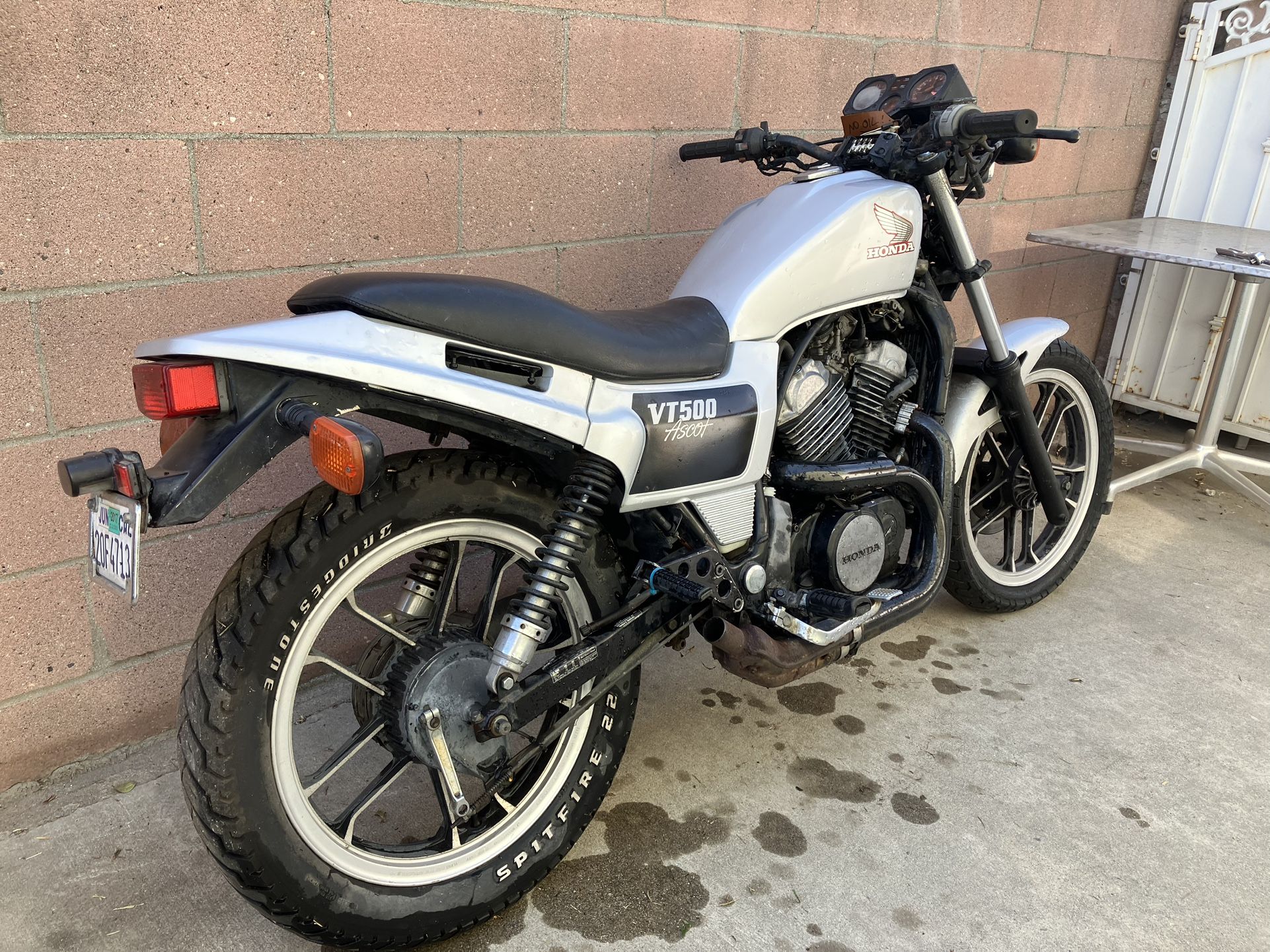 1985 Honda VT500 Ascott $500 No Spark Needs Work for Sale in Whittier ...