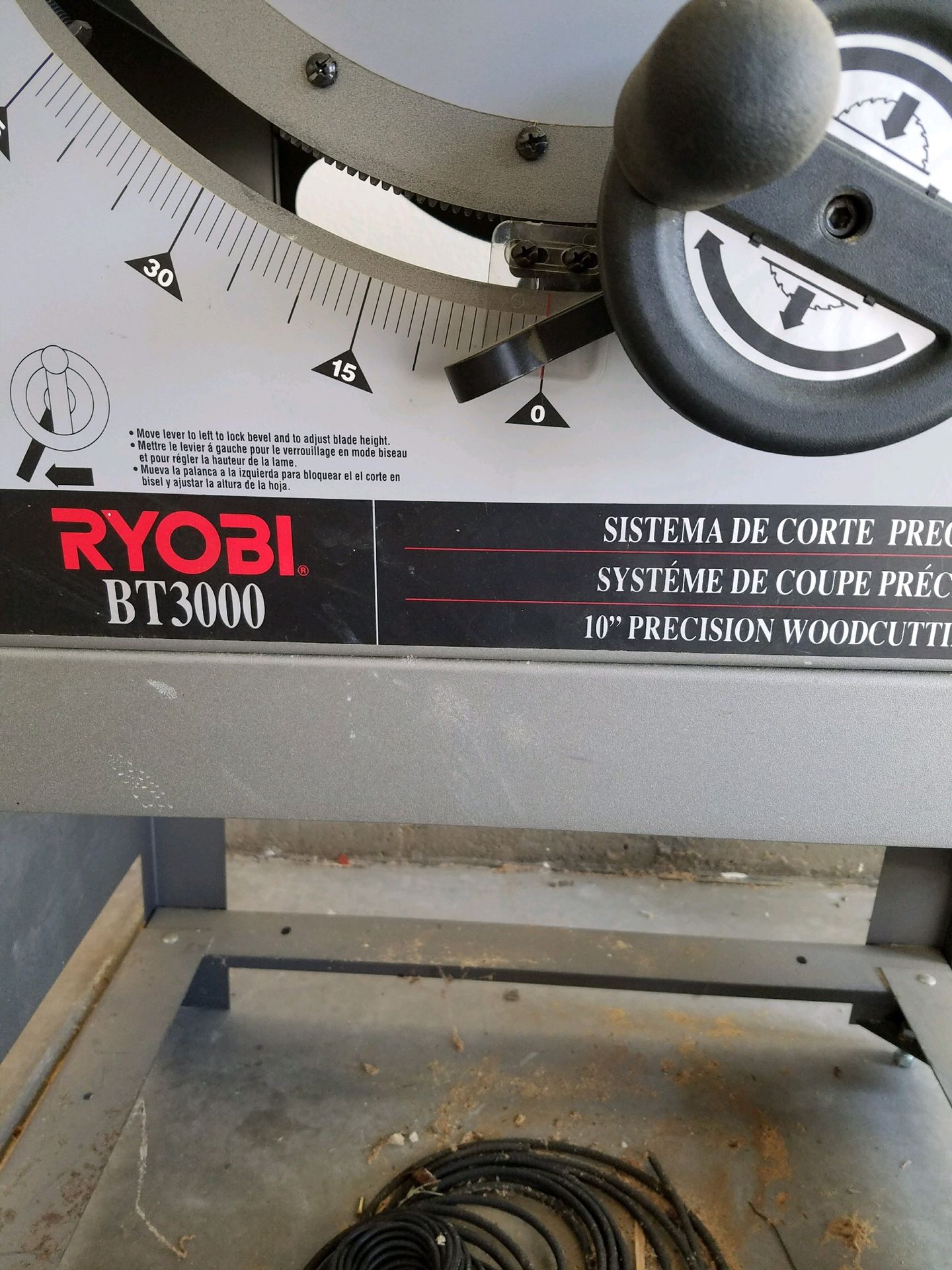 RYOBI 3000 BT TABLE SAW for Sale in Victorville, CA - OfferUp