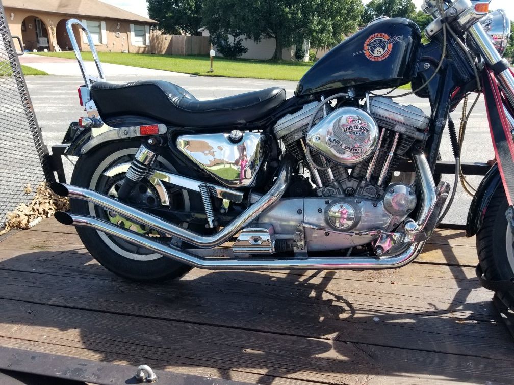 HARLEY DAVIDSON SPORTSTER MOTORCYCLE......1992 for Sale in BVL, FL ...
