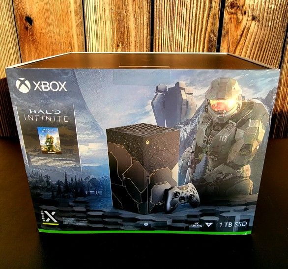 Xbox Series X Halo Infinite Limited Edition Console Bundle Brand New Unopened Still Factory ...