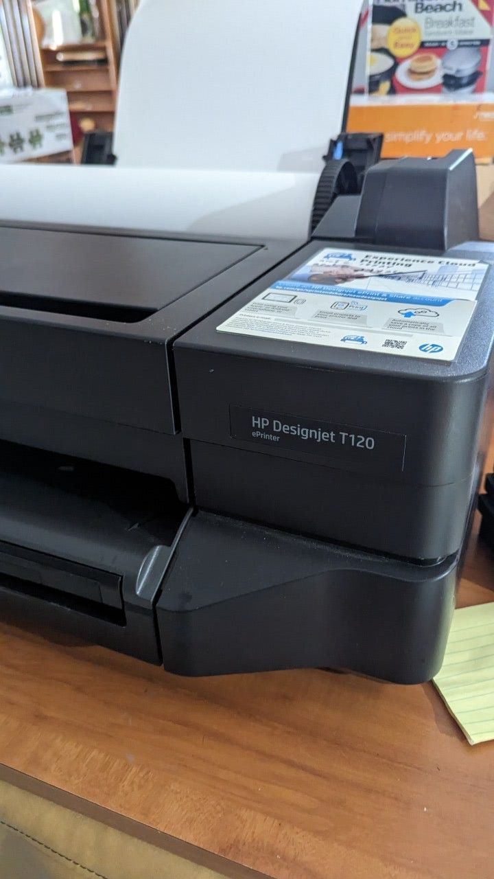 Color Plotter HP DesignJet T120 for Sale in Fort Lauderdale, FL - OfferUp