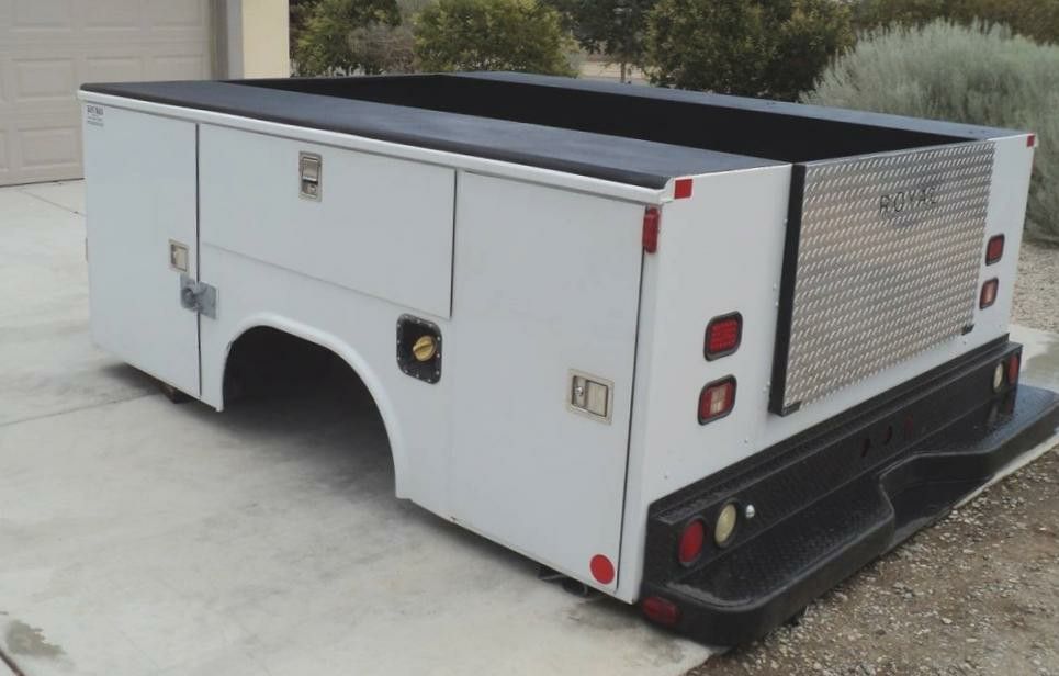 The "Elevated Enclosed Convertible" Utility Bed (See All Photos) for ...