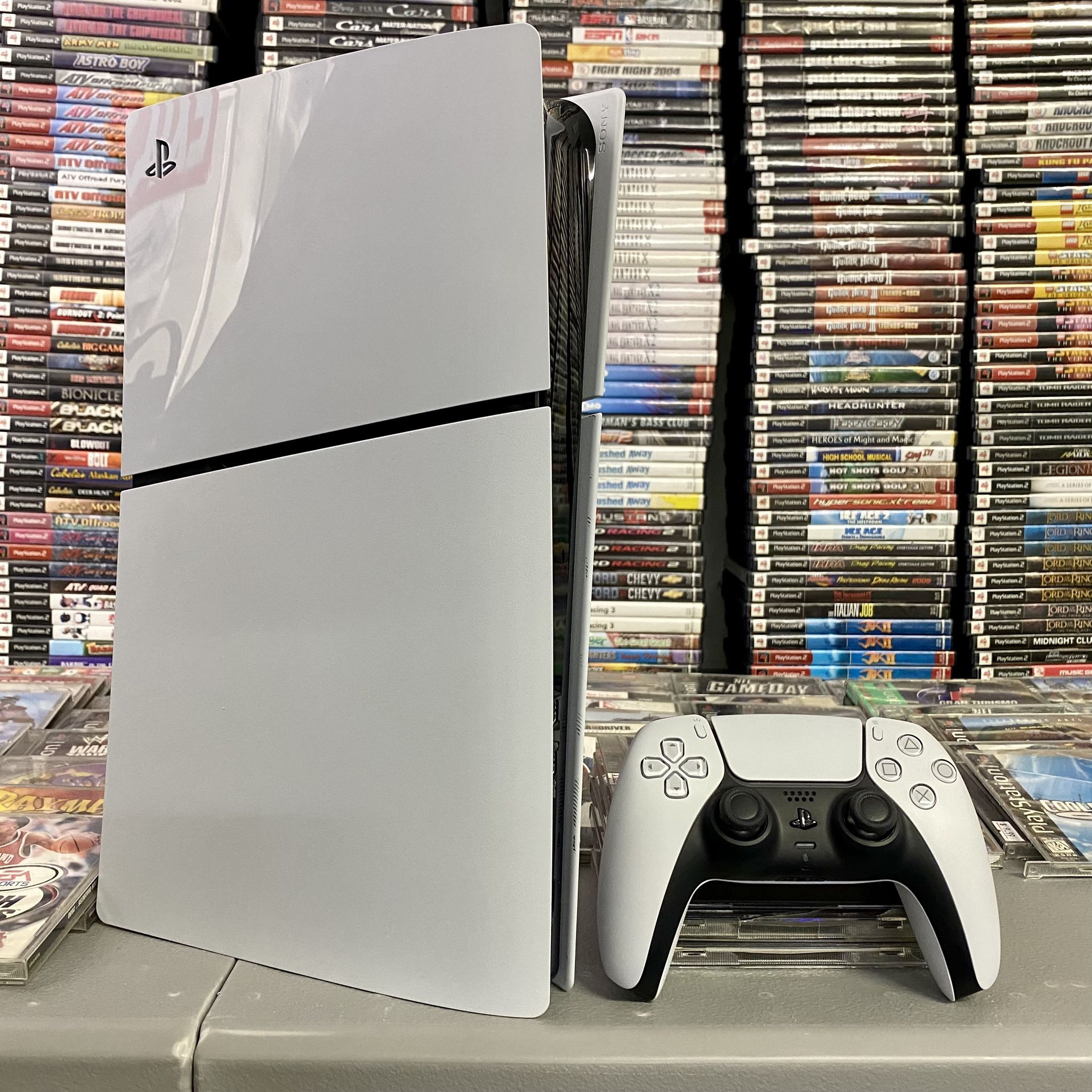 Sony PlayStation 5 Slim Digital Edition PS5 1TB White Gaming System CFI ...