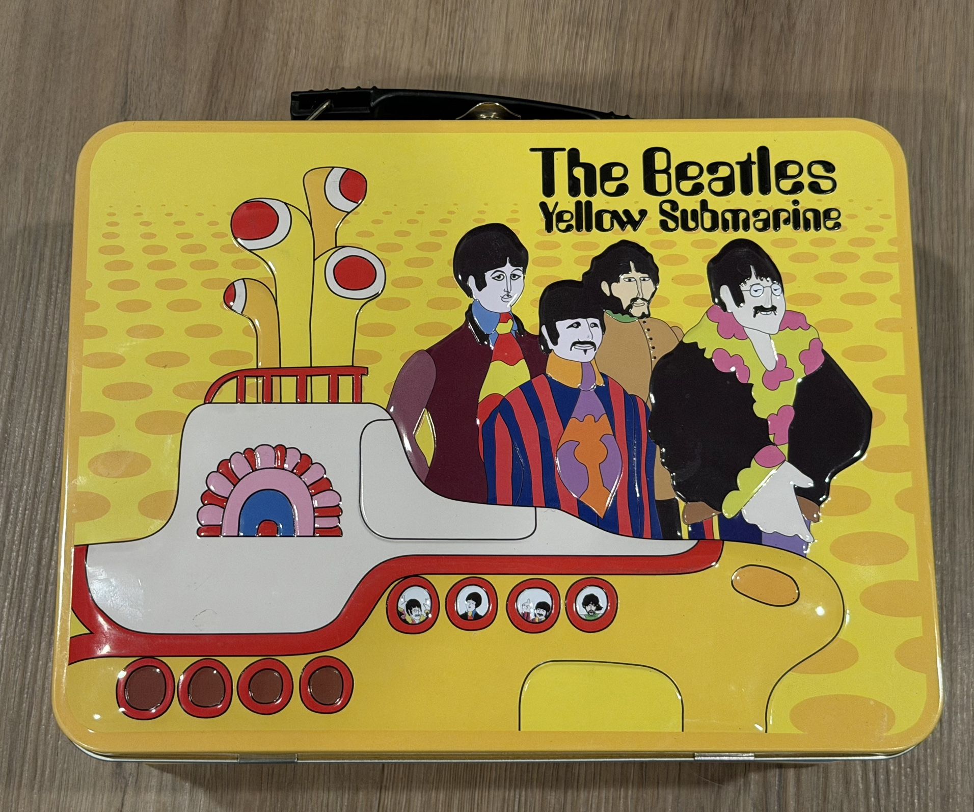 The Beatles Yellow Submarine Collectible Tin Lunch Box for Sale in ...