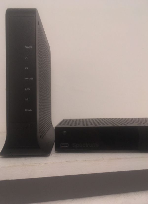 Spectrum Wi-Fi router and cable box asking $25 for Sale in Torrance, CA ...