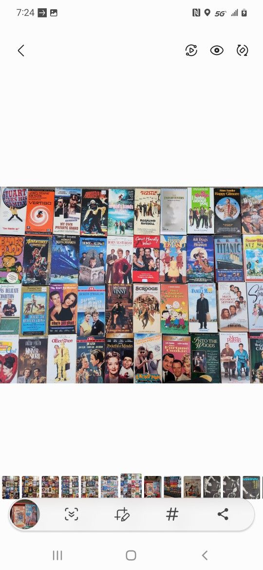 500+ DVD VHS Vinyl Records Cassettes EVERYTHING for $100 Cash for Sale ...