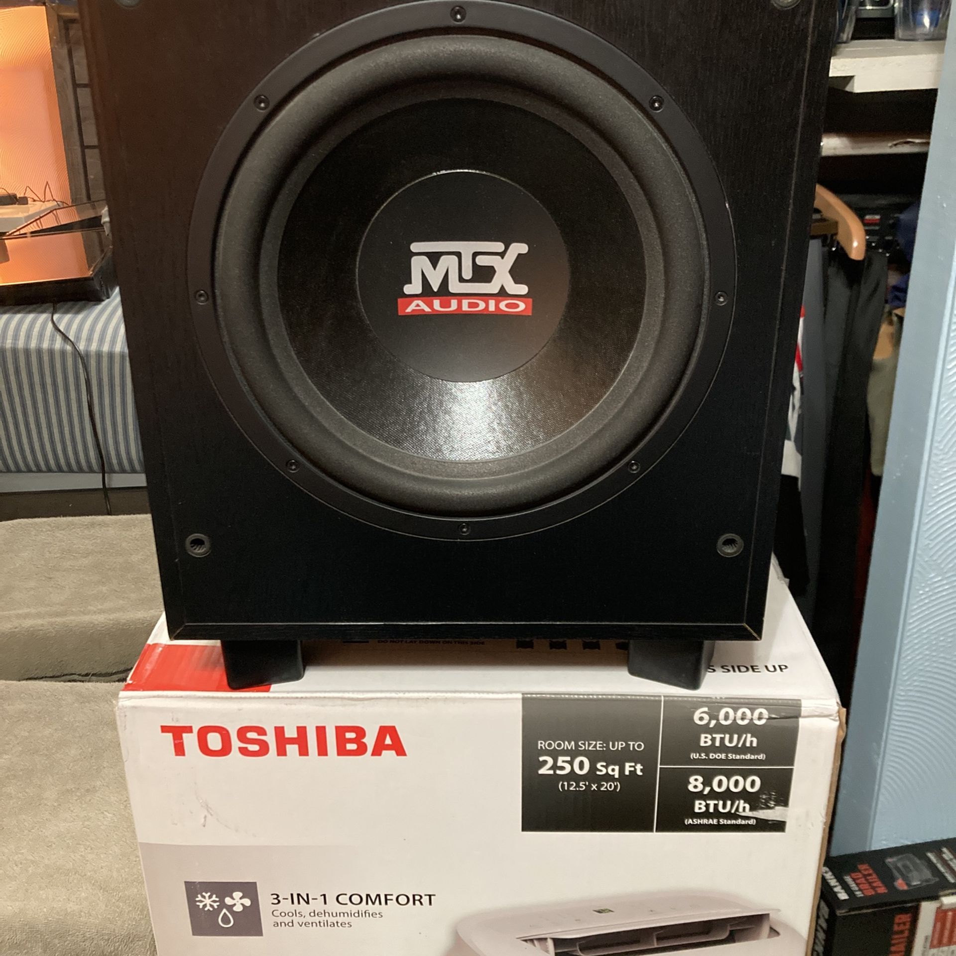 MTX Audio SW1212 12" Powered Subwoofer for Sale in El Paso, TX - OfferUp