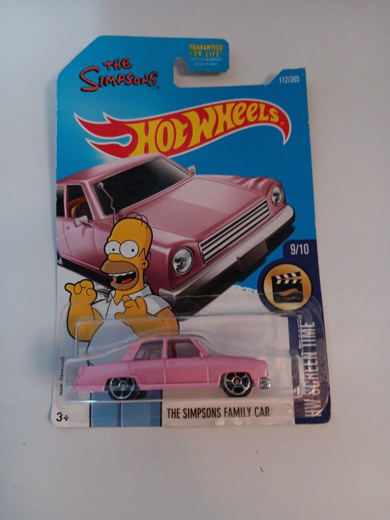 Hot Wheels The Simpsons Family Car HW Screen Time 9/10 (2017) Asking ...