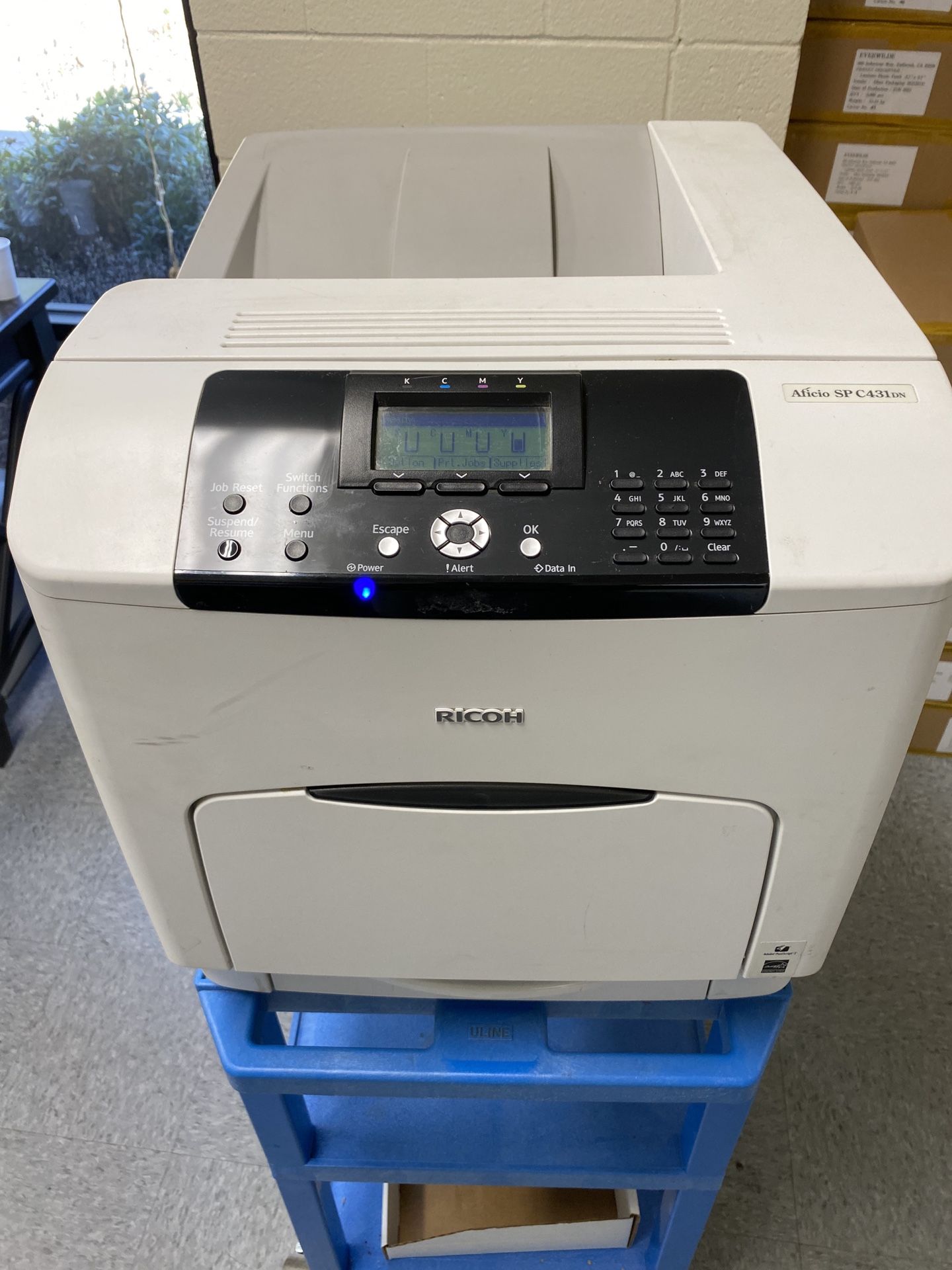 Ricoh Color Laser Printer Aficio SP C431DN for Sale in Fallbrook, CA - OfferUp