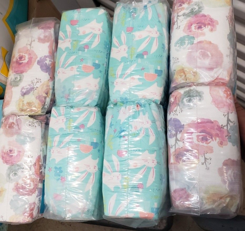 160 COUNT THE HONEST COMPANY ECO FRIENDLY HYPOALLERGENIC DIAPERS Size ...