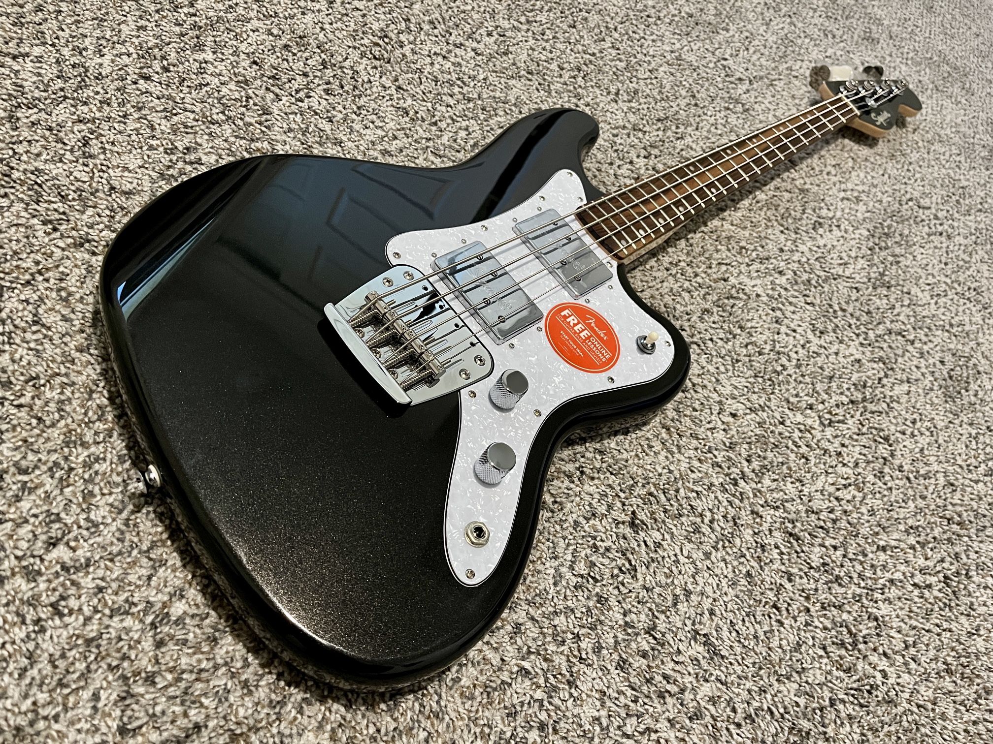 Fender Squier Paranormal Series Rascal Bass Guitar Short Scale Brand ...