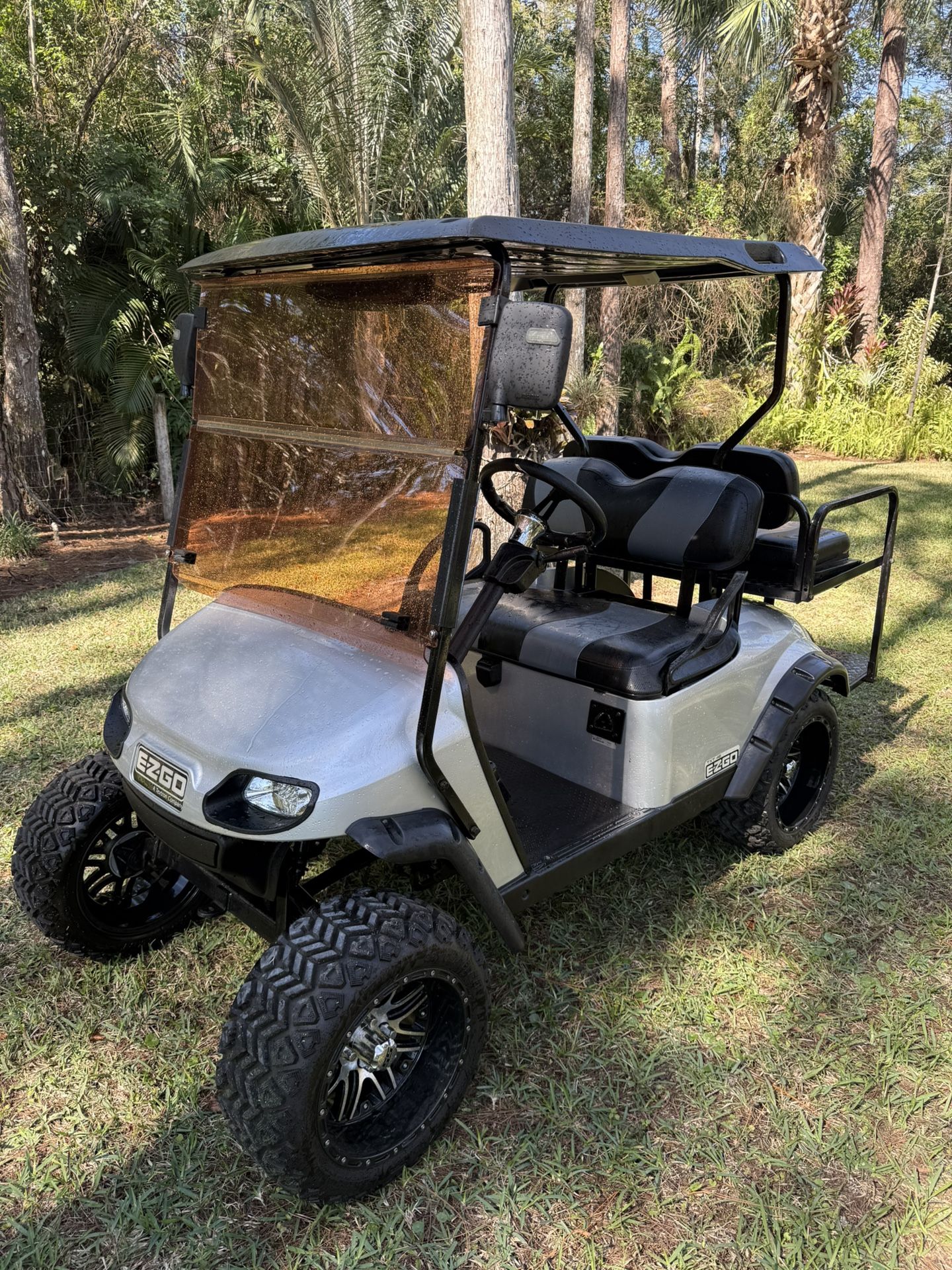 SUPER CLEAN CUSTOM 48 VOLT EZGO GOLF CART!! LIFTED 4 SEATER!! for Sale ...