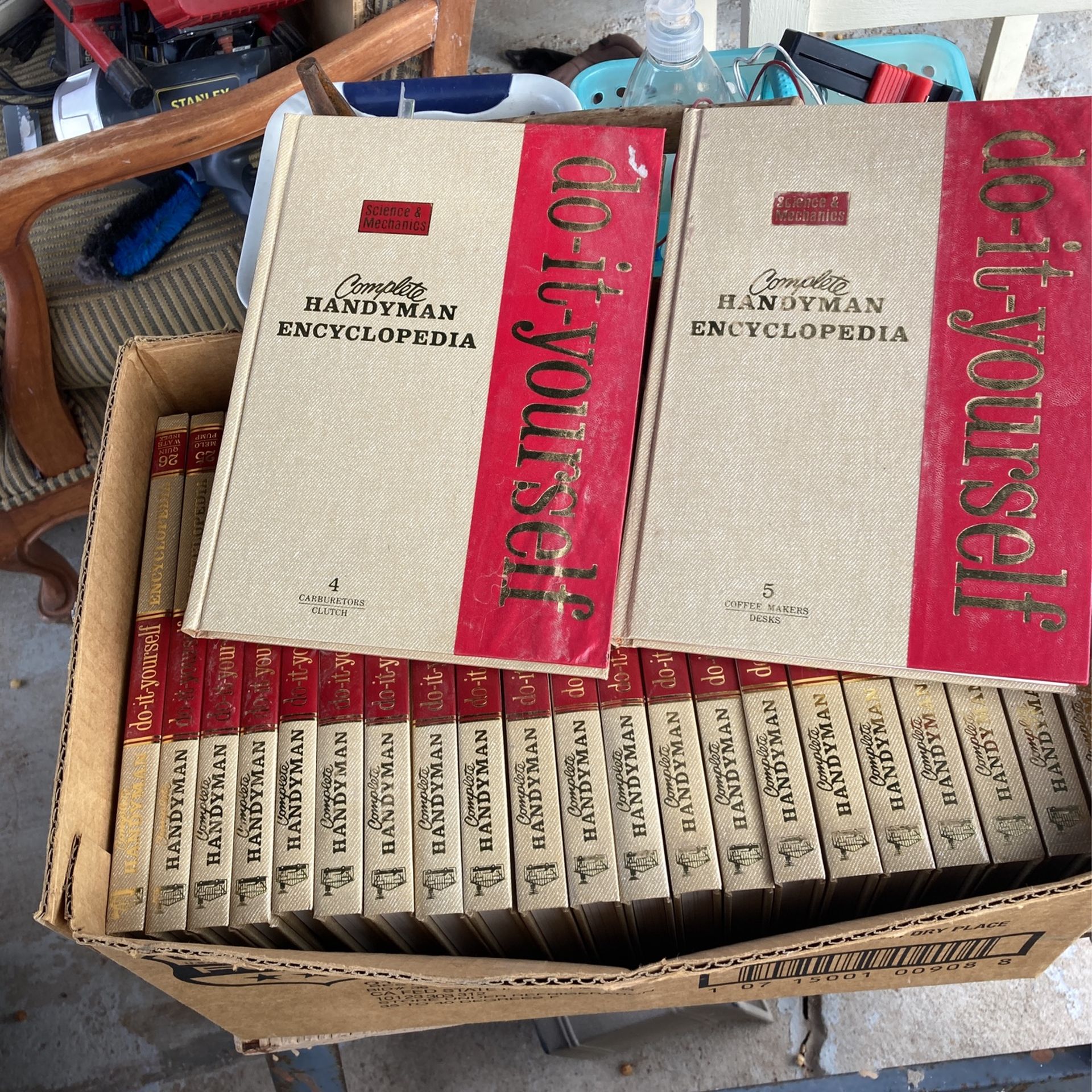 Encyclopedia Do It Yourself Complete Handyman - DIY Guidebook for Sale ...